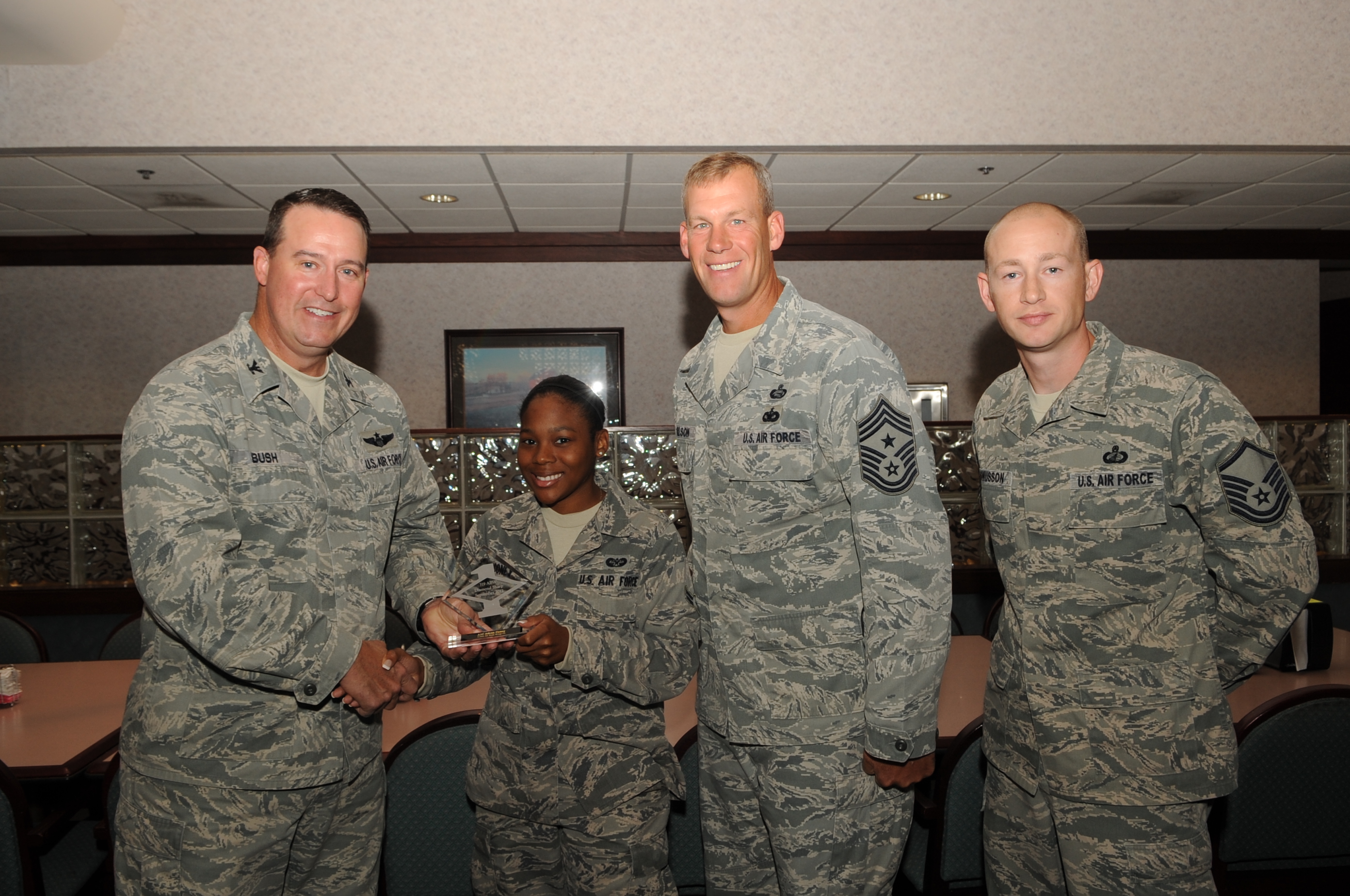 Diamond Sharp awarded to A1C Coney