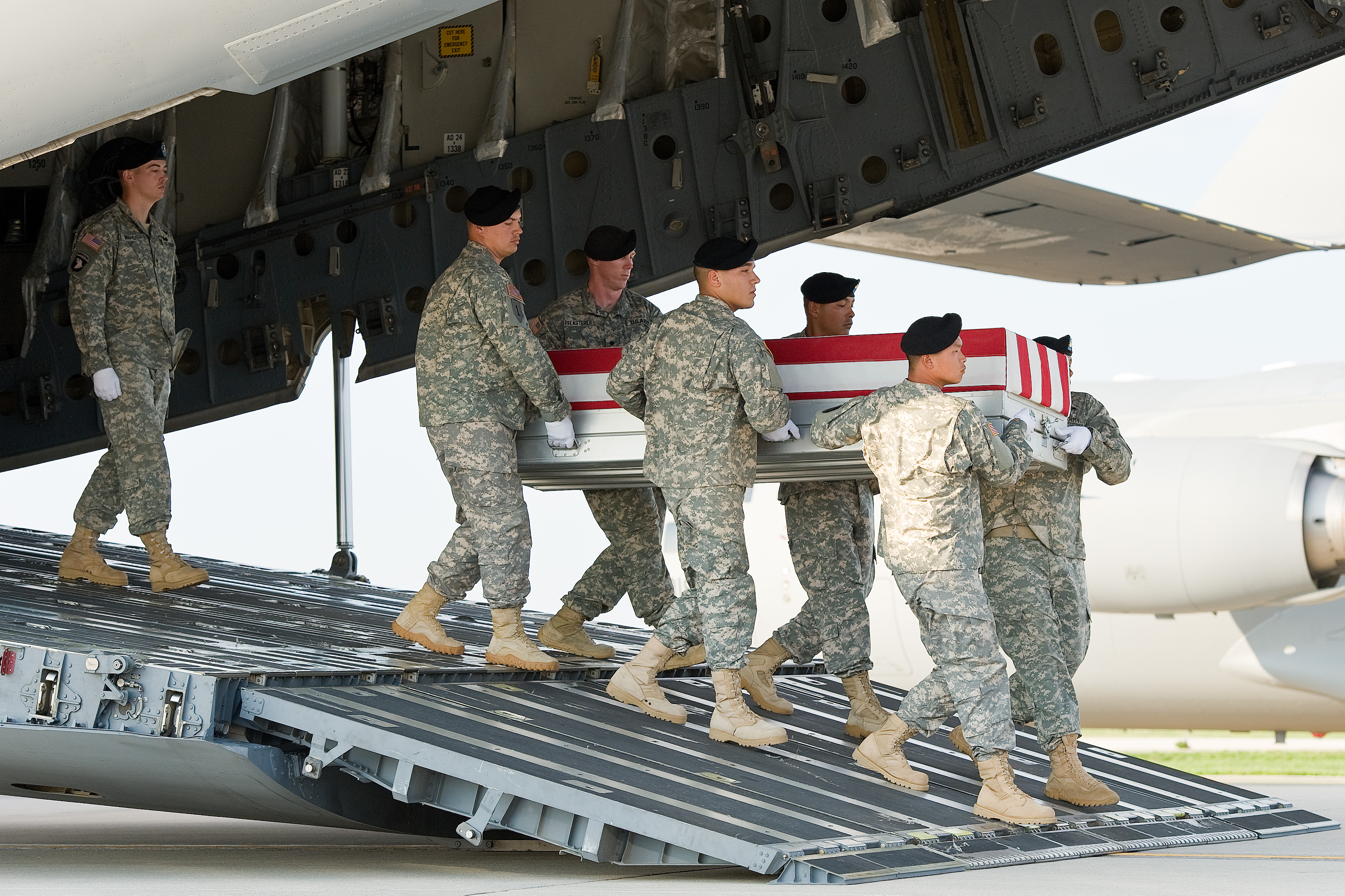 Dignified Transfer at Dover AFB