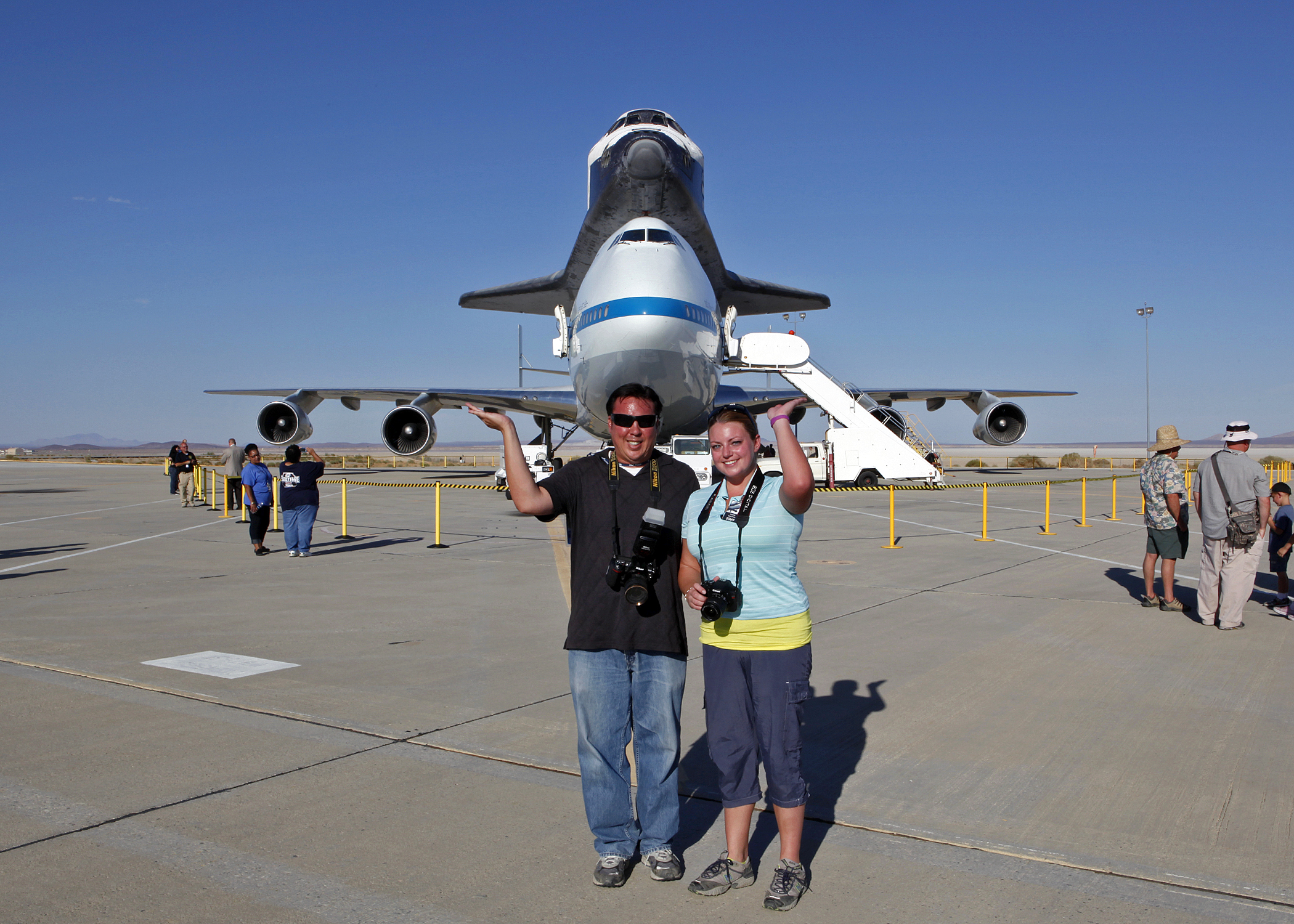 space shuttle ferry flight