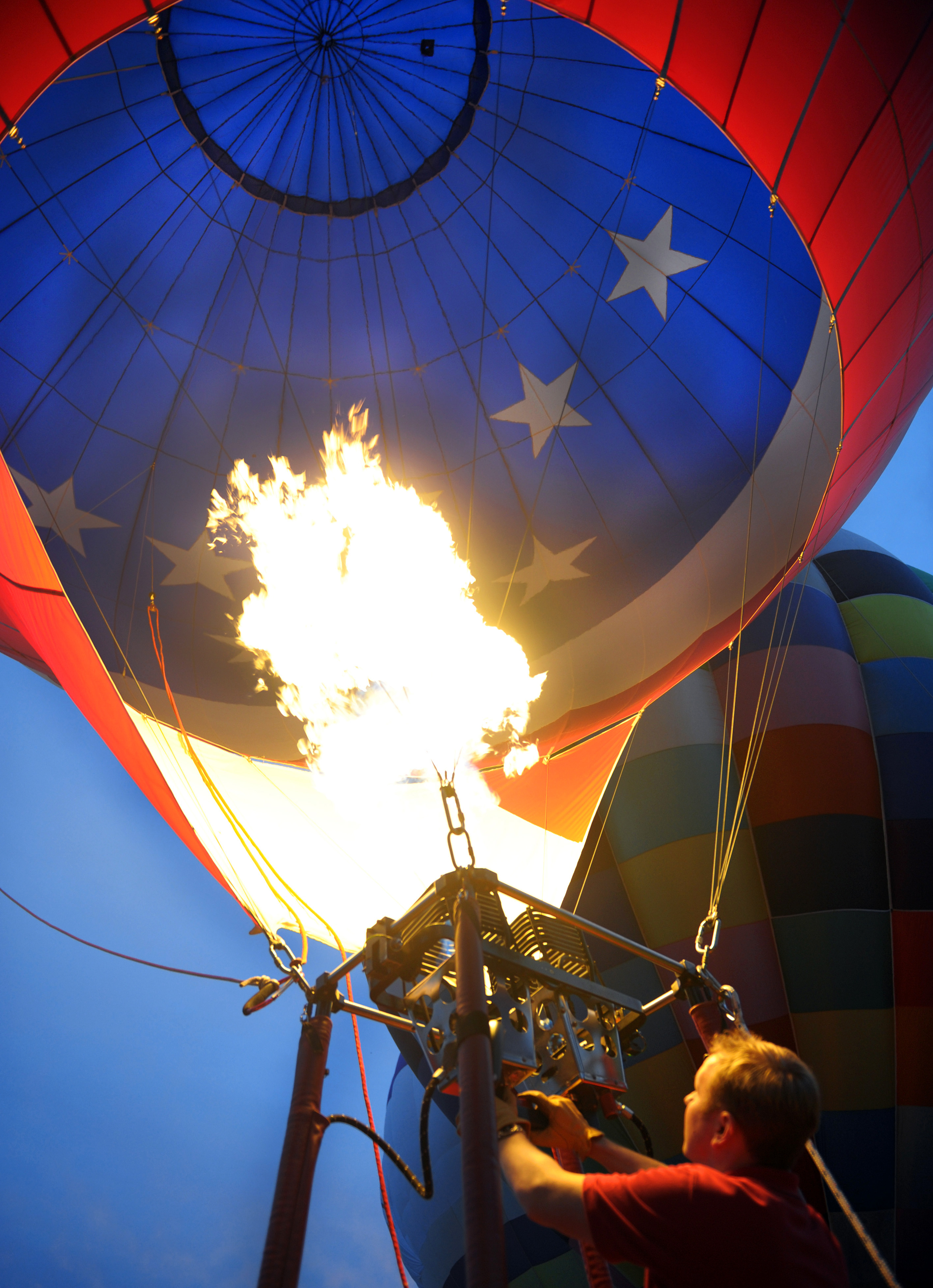 Scott pilot began flying career in hot air balloon