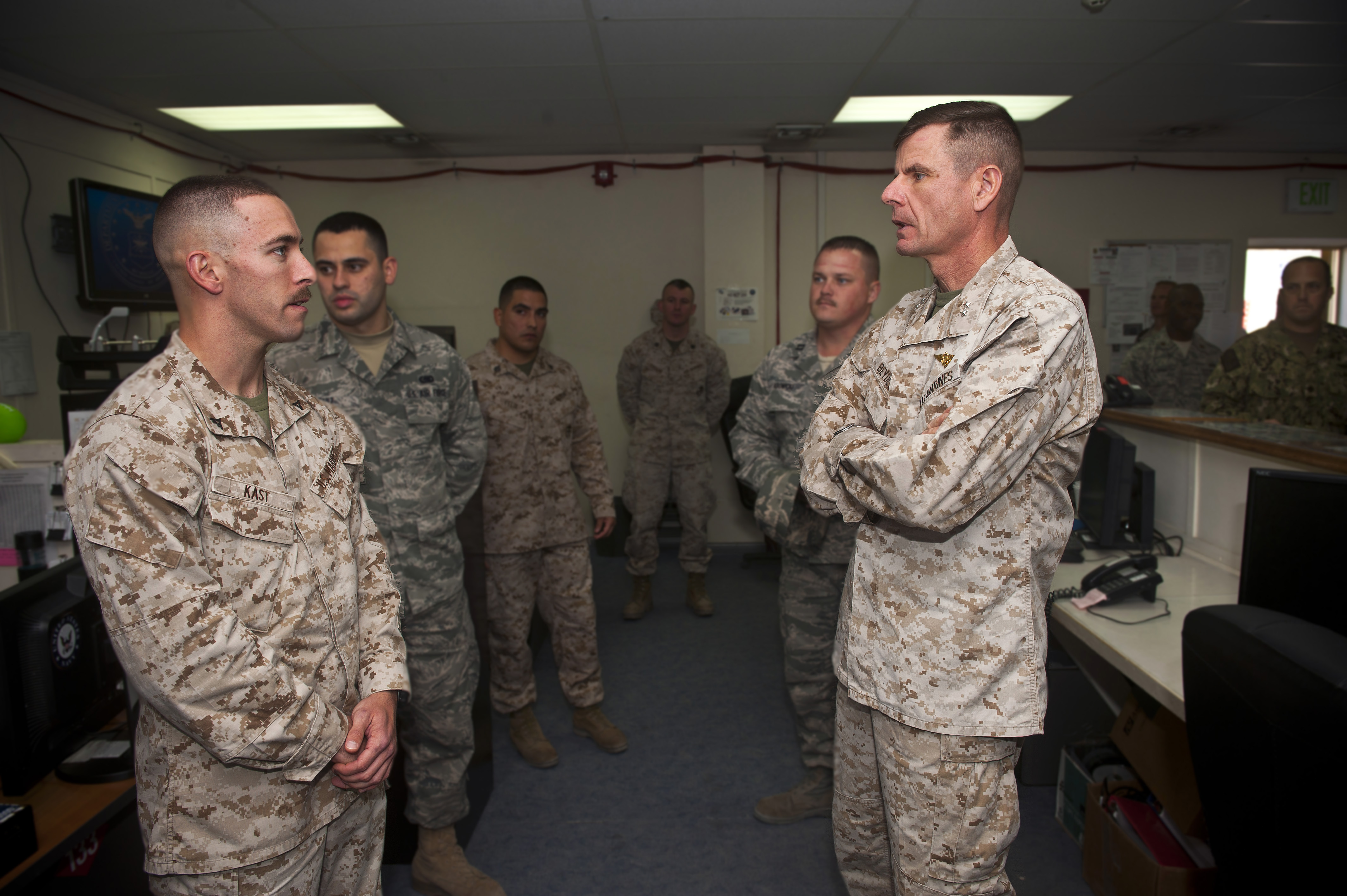 CENTCOM Strategic Plans, Policy director visits TCM