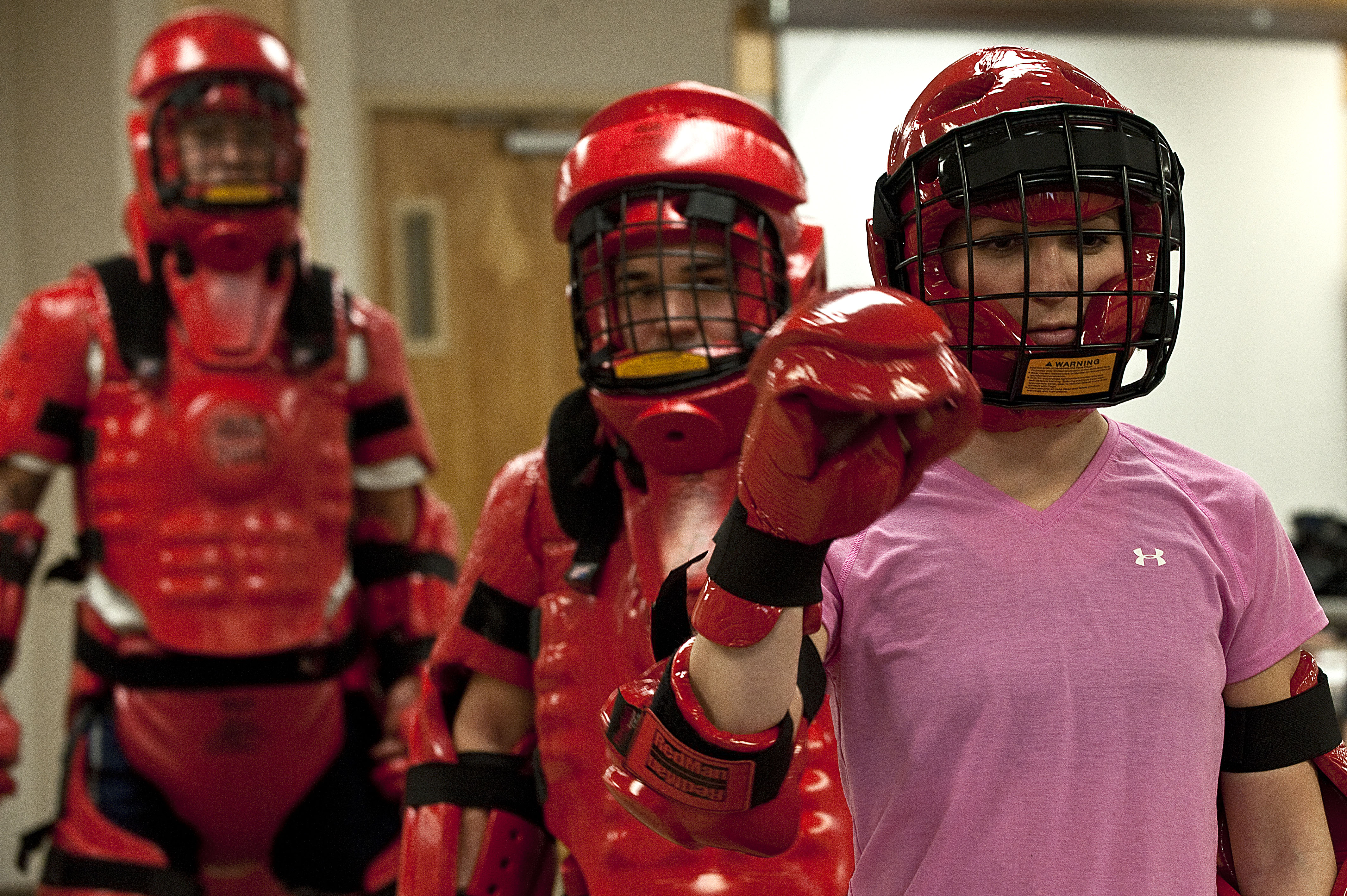 Rape Aggression Defense System course empowers Airmen > Air Combat ...