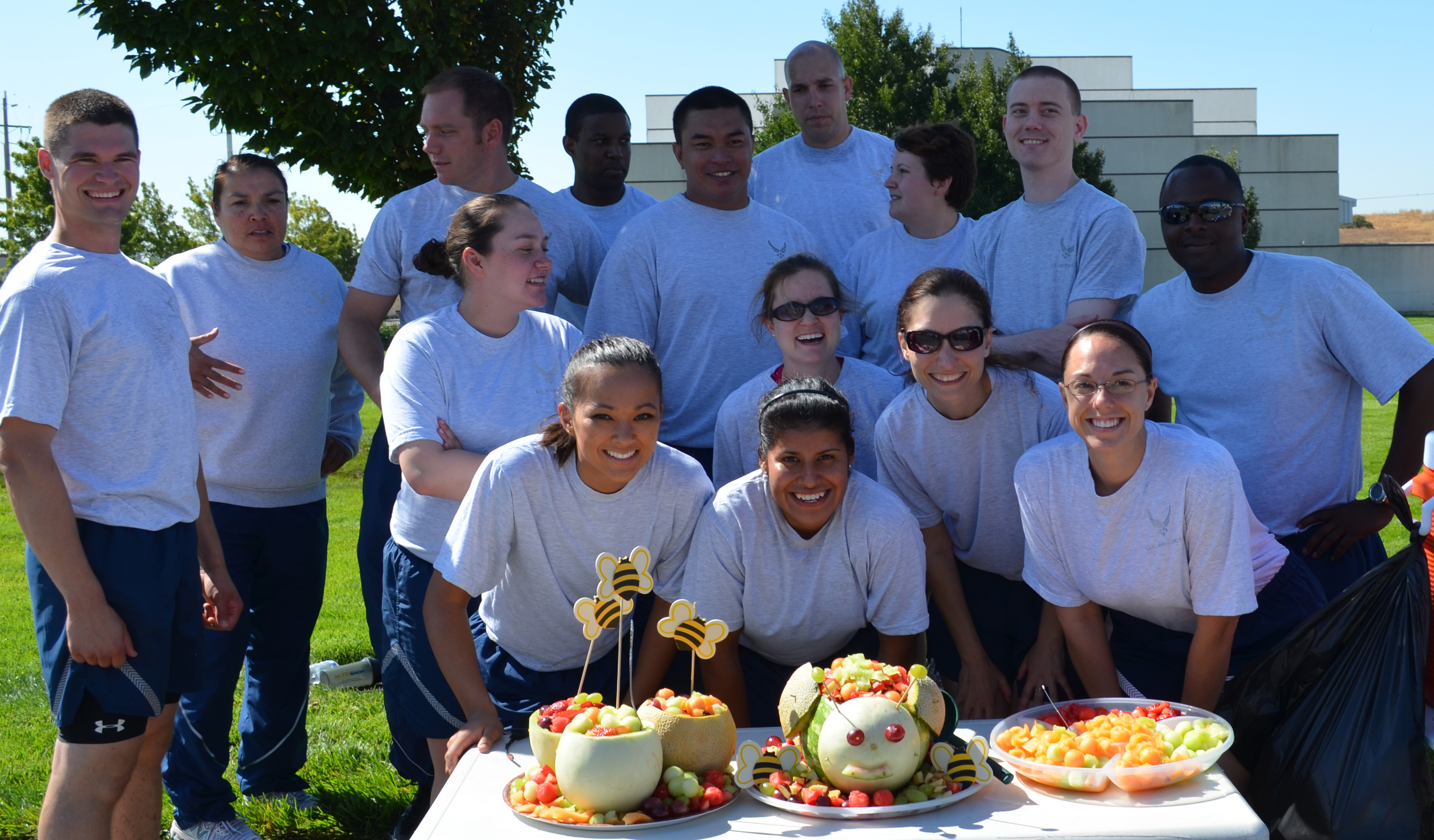 A healthy potluck > Travis Air Force Base > Display