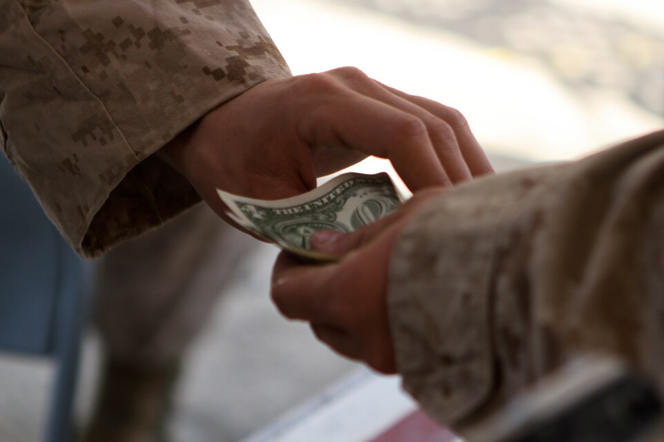 Stocked up, moving out: mobile post exchange serves Marines anywhere ...