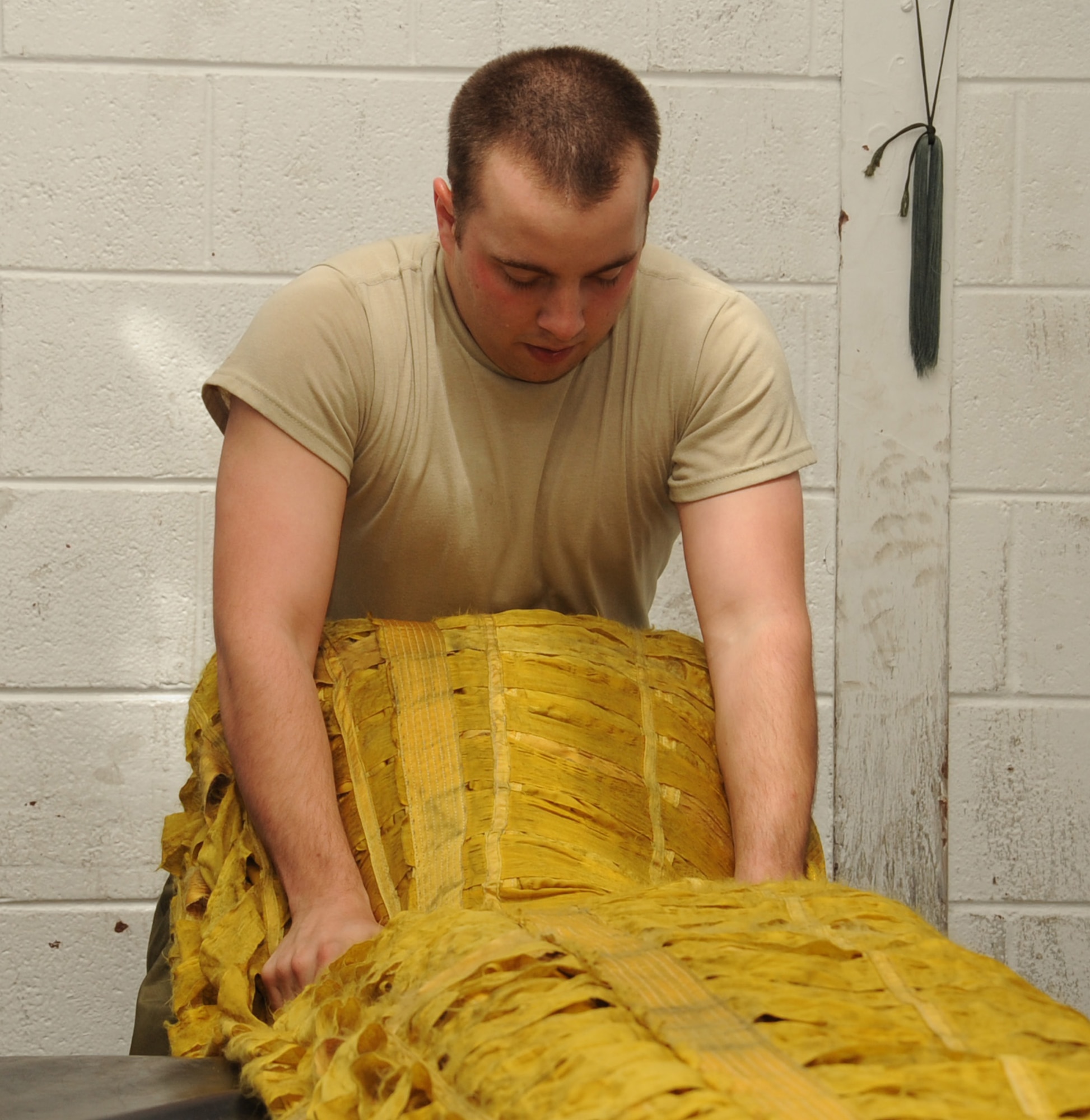 Roll it, fold it, pack it > Barksdale Air Force Base > News