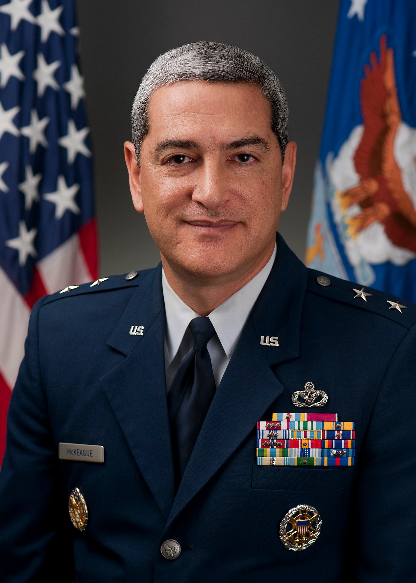 MAJOR GENERAL KELLY K. MCKEAGUE > Air Force > Biography Display