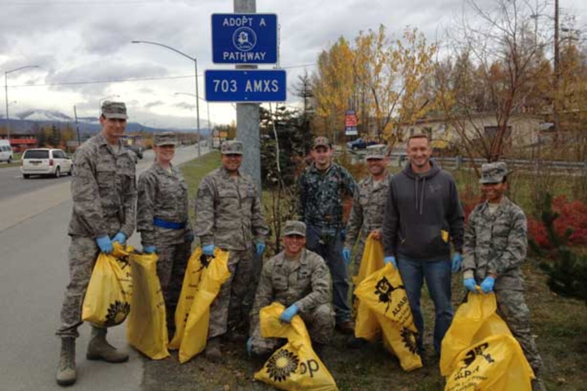 703d AMXS Cleans Up > Joint Base Elmendorf-Richardson > News