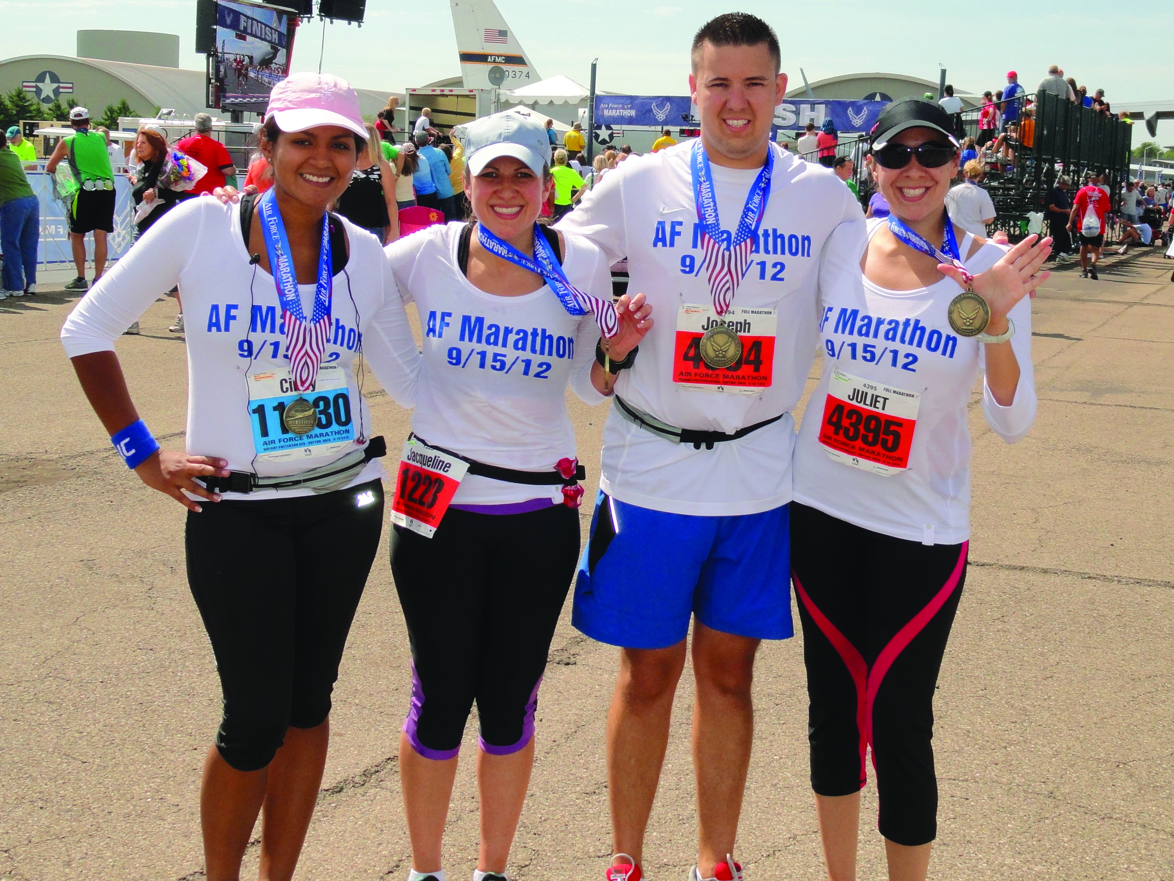445th Reservist, siblings complete AF Marathon > Air Reserve Personnel ...