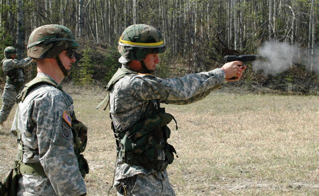 49th Soldiers earn prestigious German marksmanship award > National ...