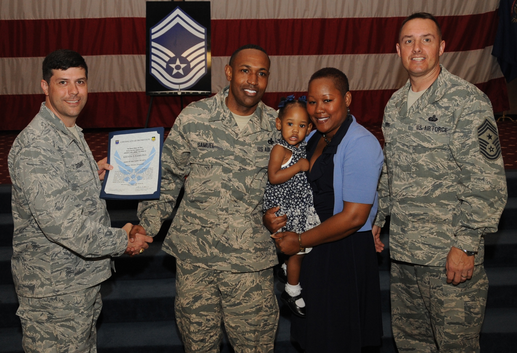 April Wing Promotion Ceremony