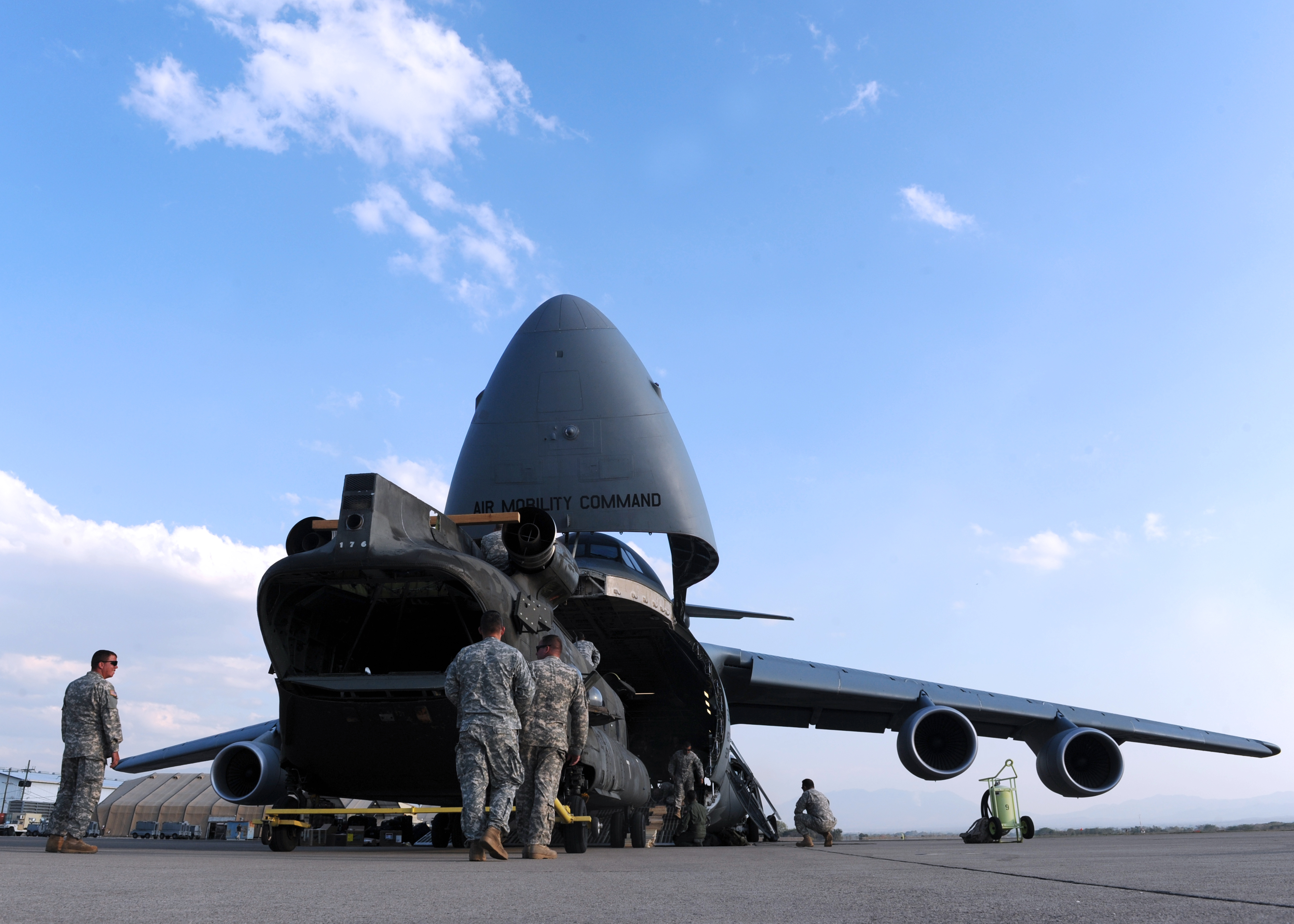 C-5 Load up > Joint Task Force-Bravo > News