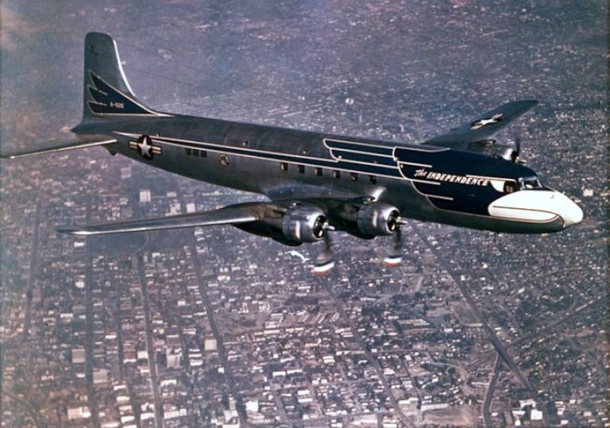 This week in history – April 2, 1976: Last C-118A flight > Kirtland Air ...