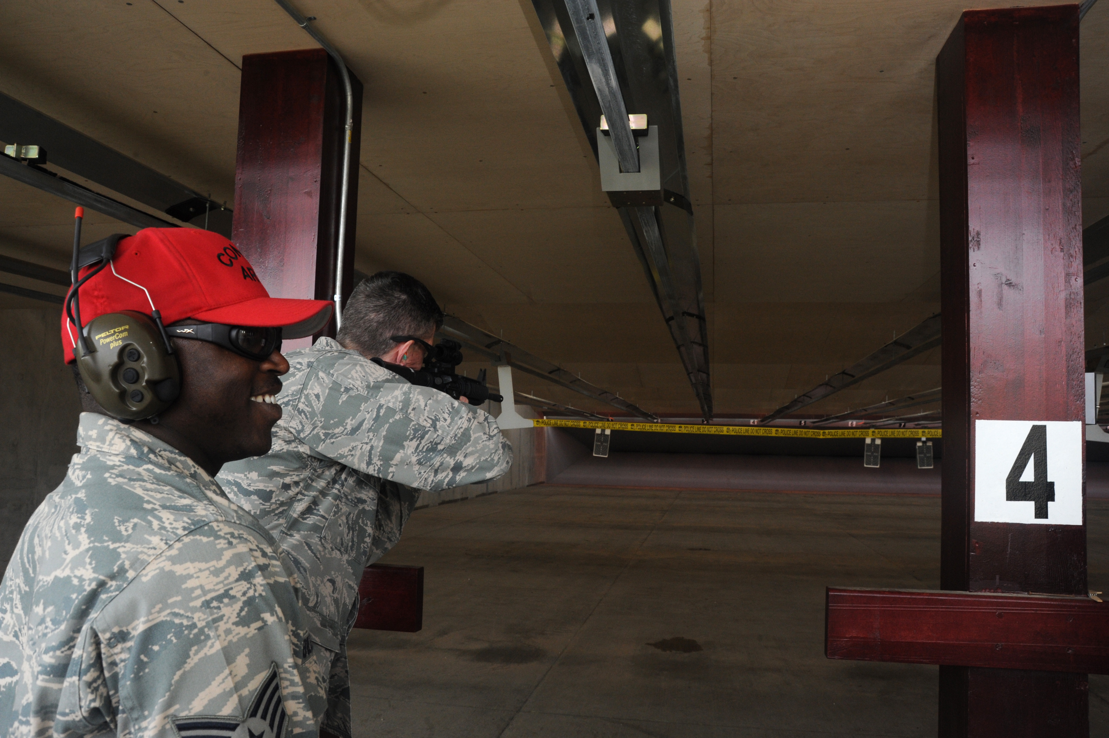 Ribbon shooting ceremony reopens CATM range > U.S. Air Forces in Europe ...
