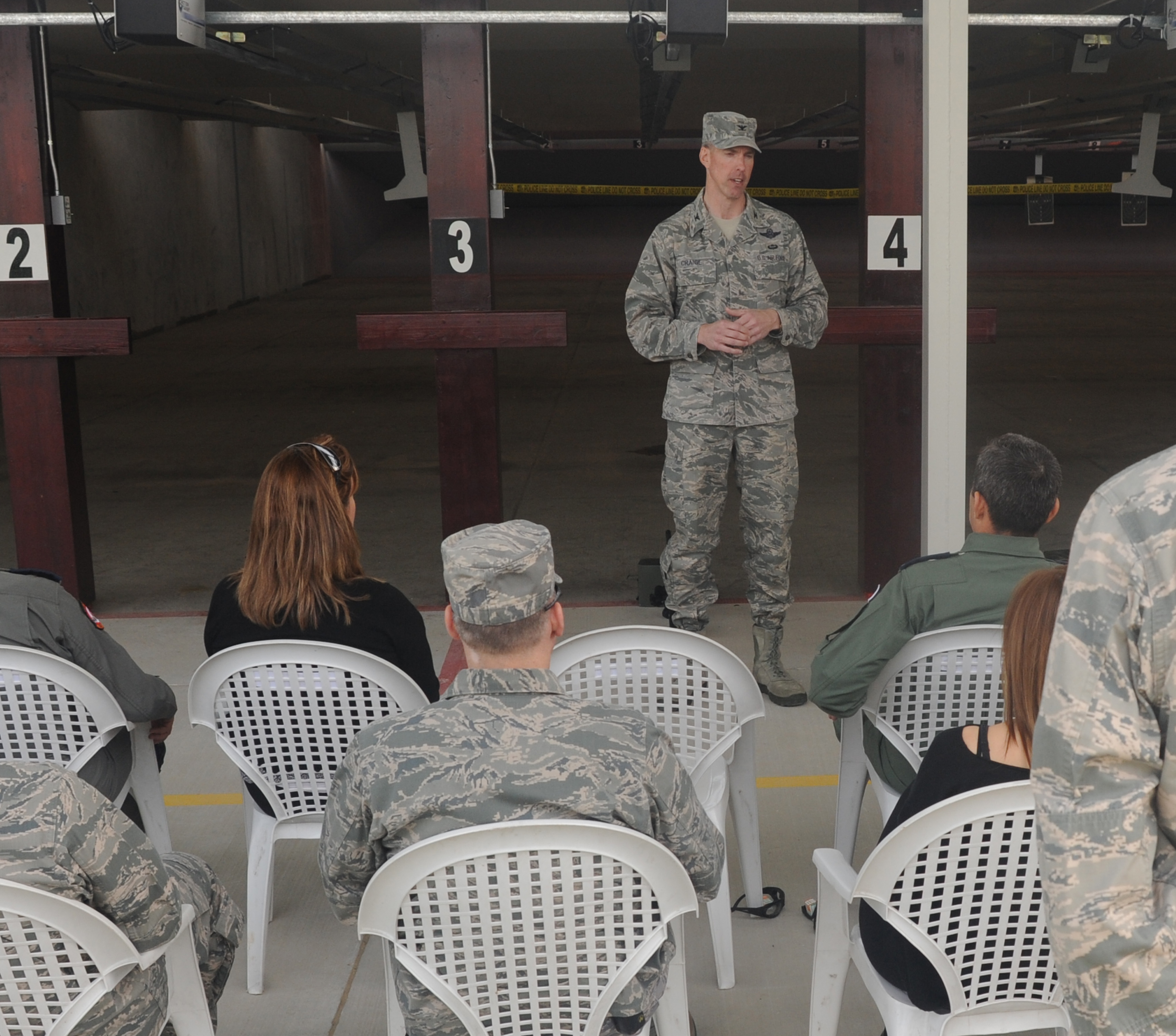 Ribbon shooting ceremony reopens CATM range > U.S. Air Forces in Europe ...