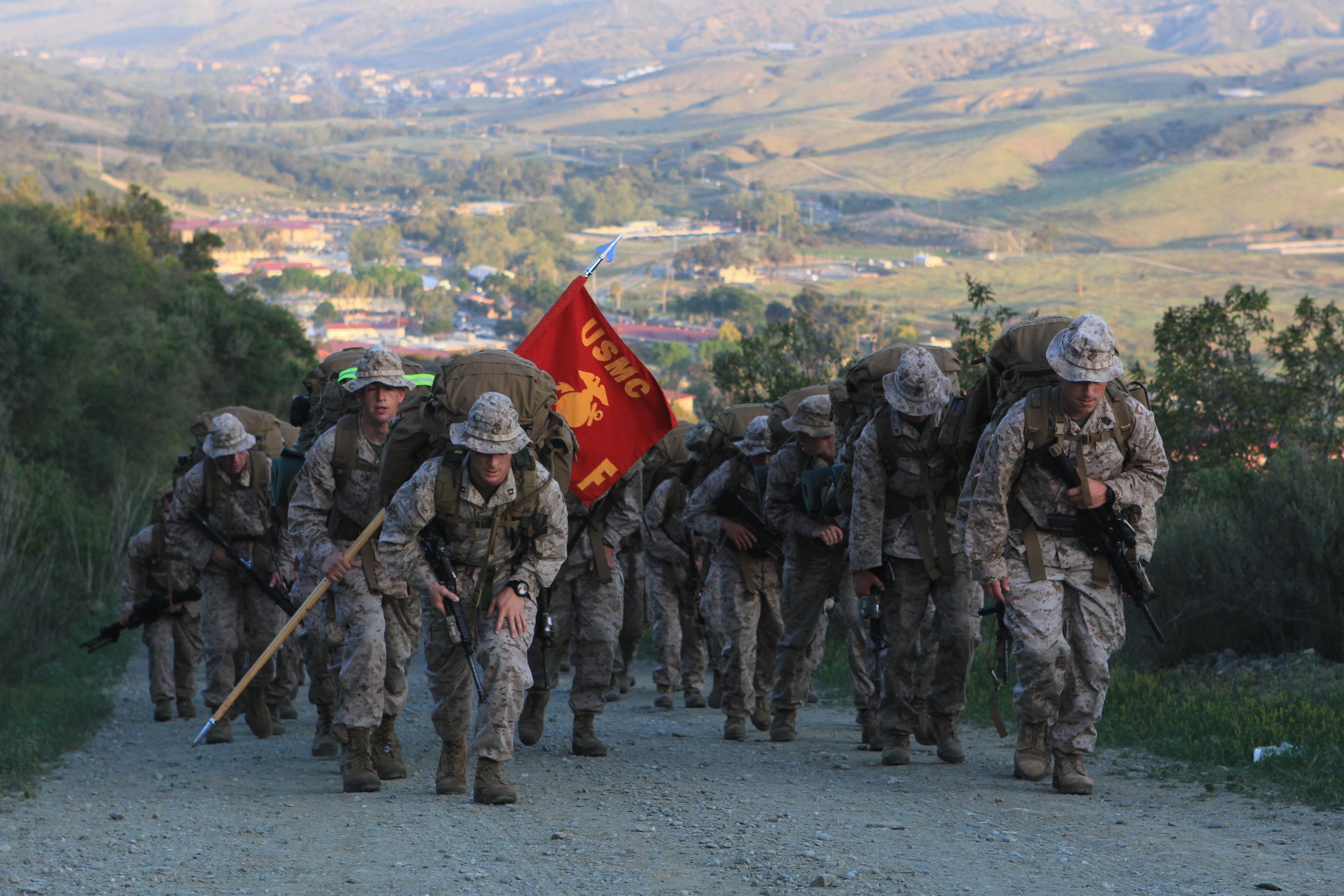 The Professionals' build camaraderie, strength through endurance hike