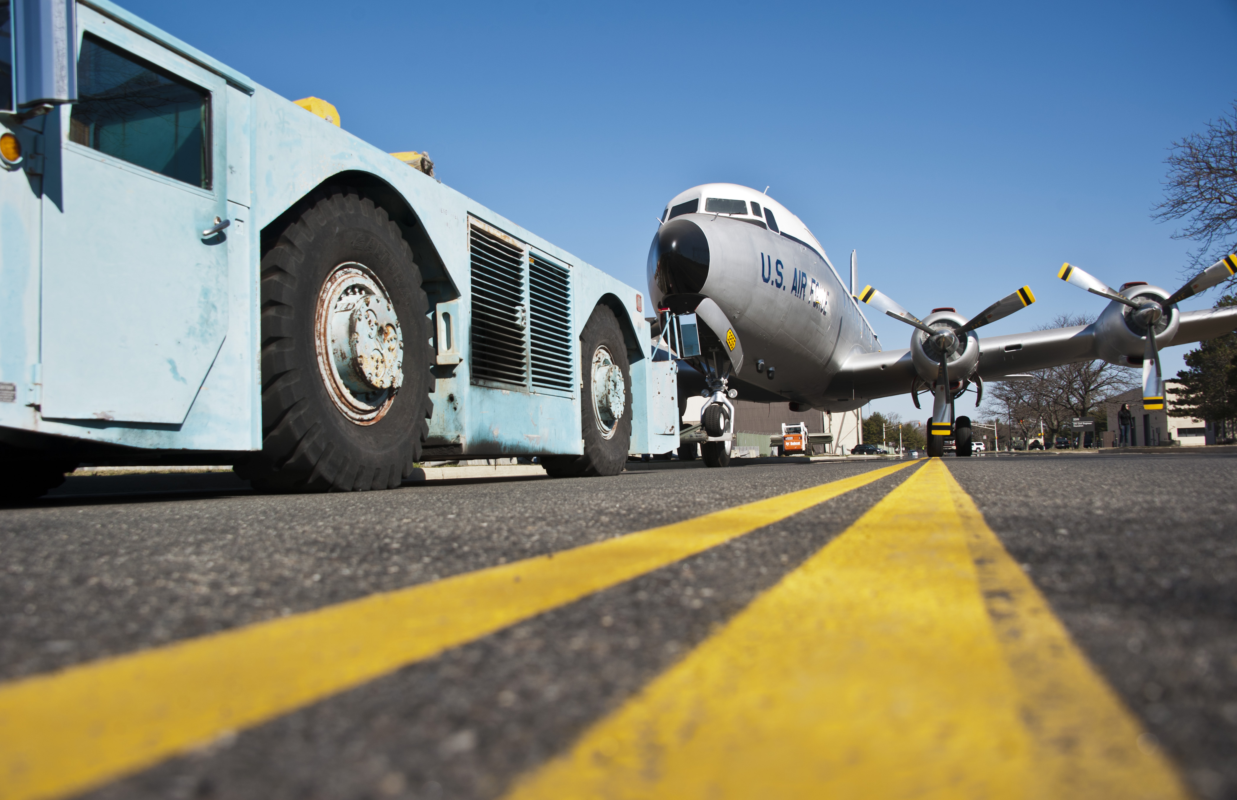 Historic aircraft 'rolls down the line' > Joint Base McGuire-Dix ...