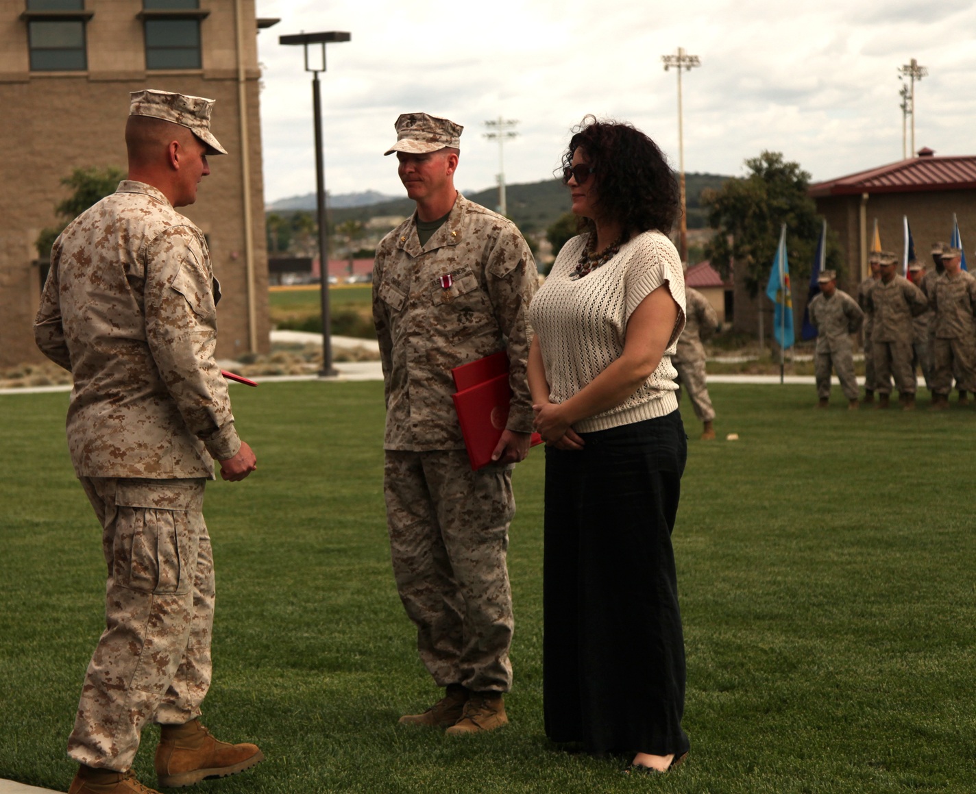 Major Chase celebrates retirement