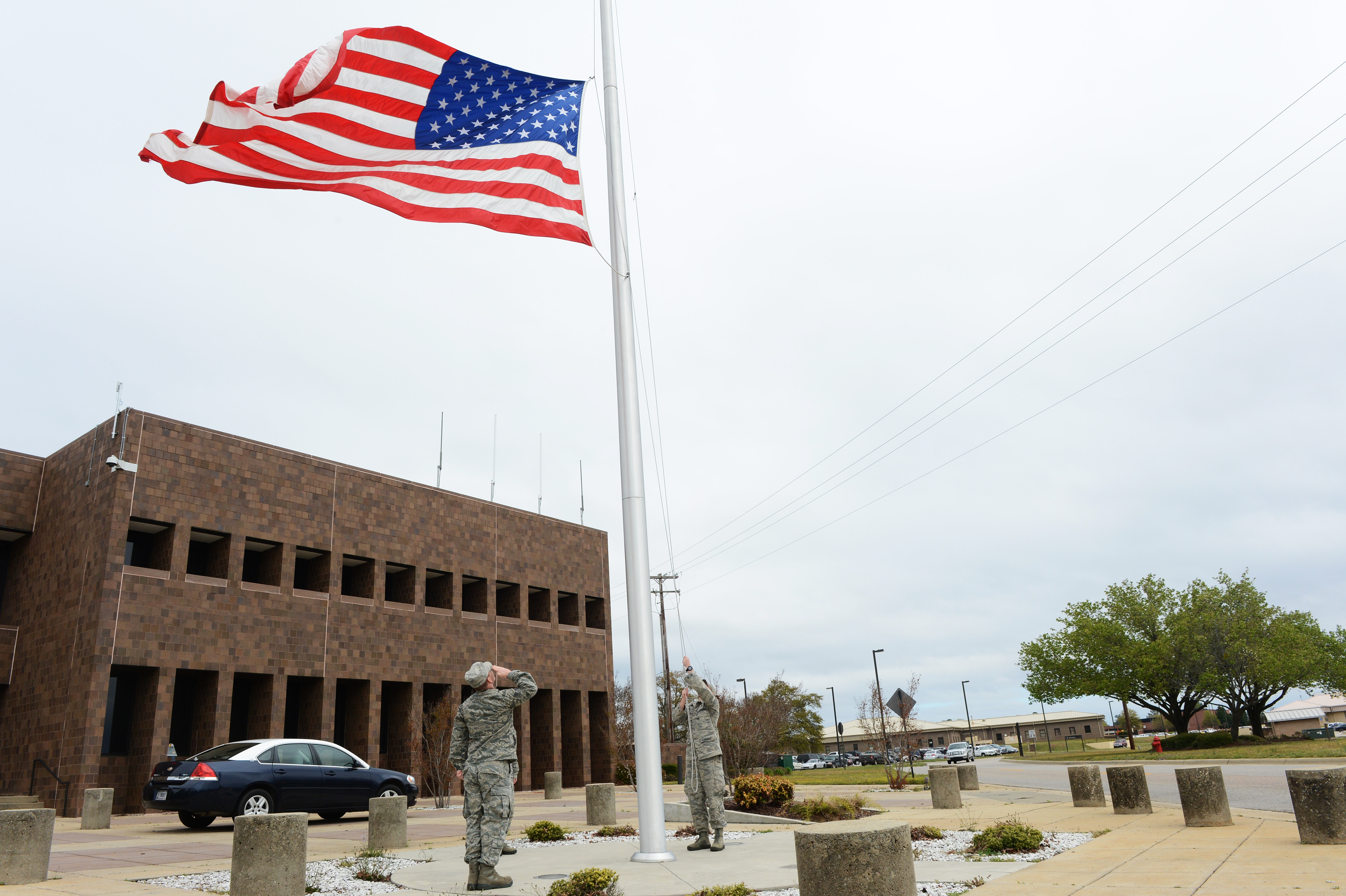 Team Shaw lowers flag to half-mast in honor of Capt. James Steel > Shaw ...