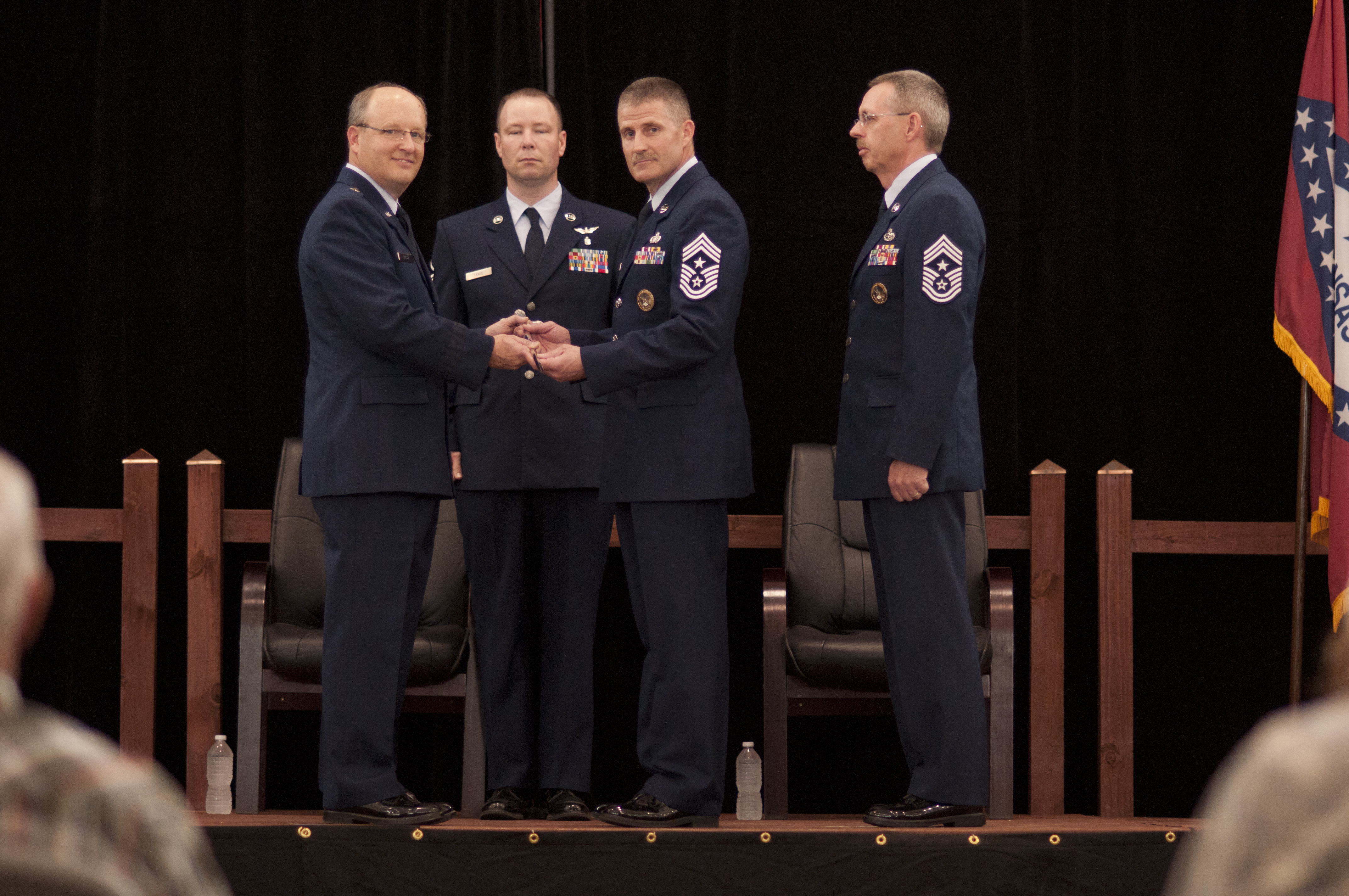 Arkansas State Command Chief Change of Authority