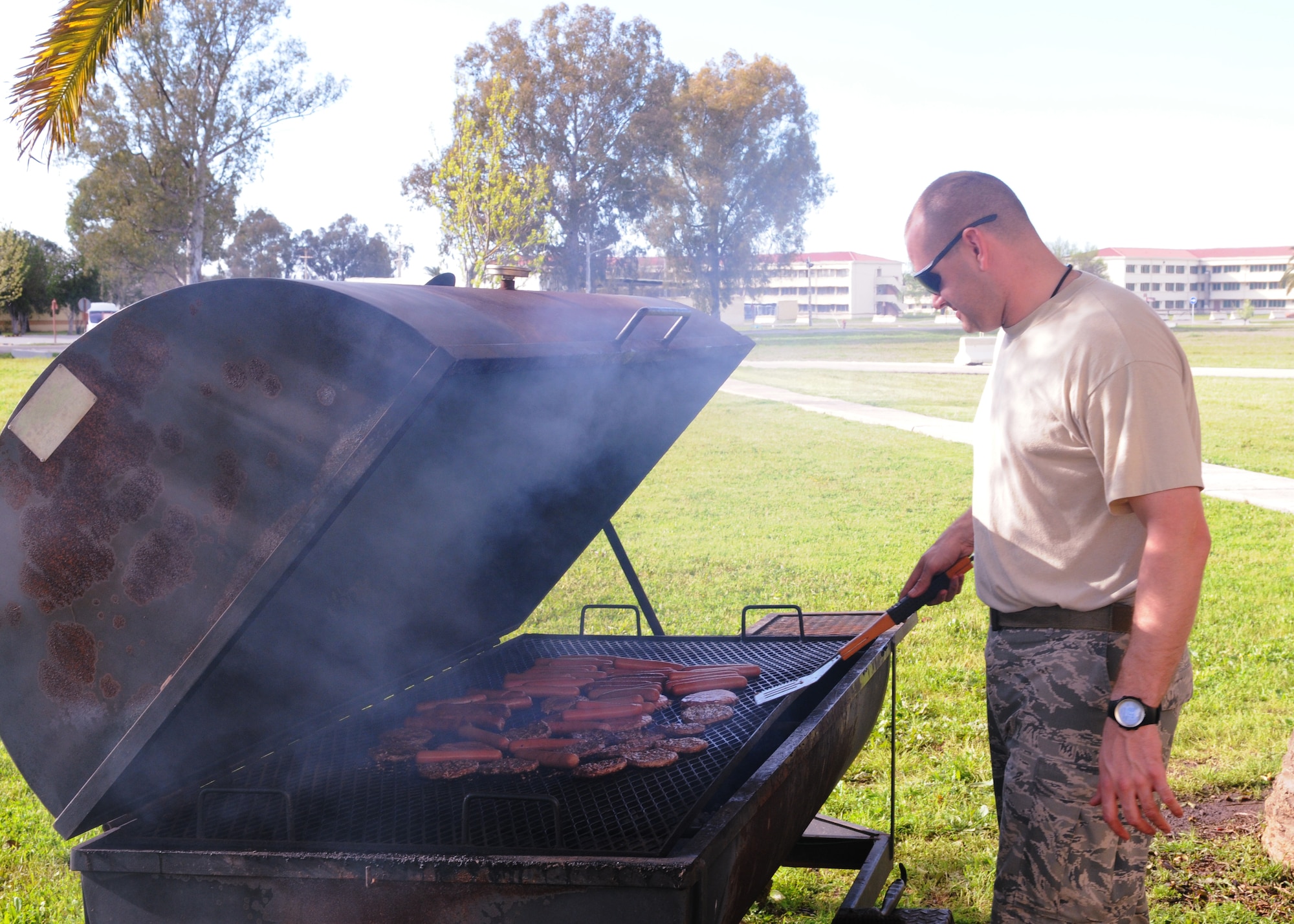 351st EARS hosts BBQ > Royal Air Force Mildenhall > RAF Mildenhall News