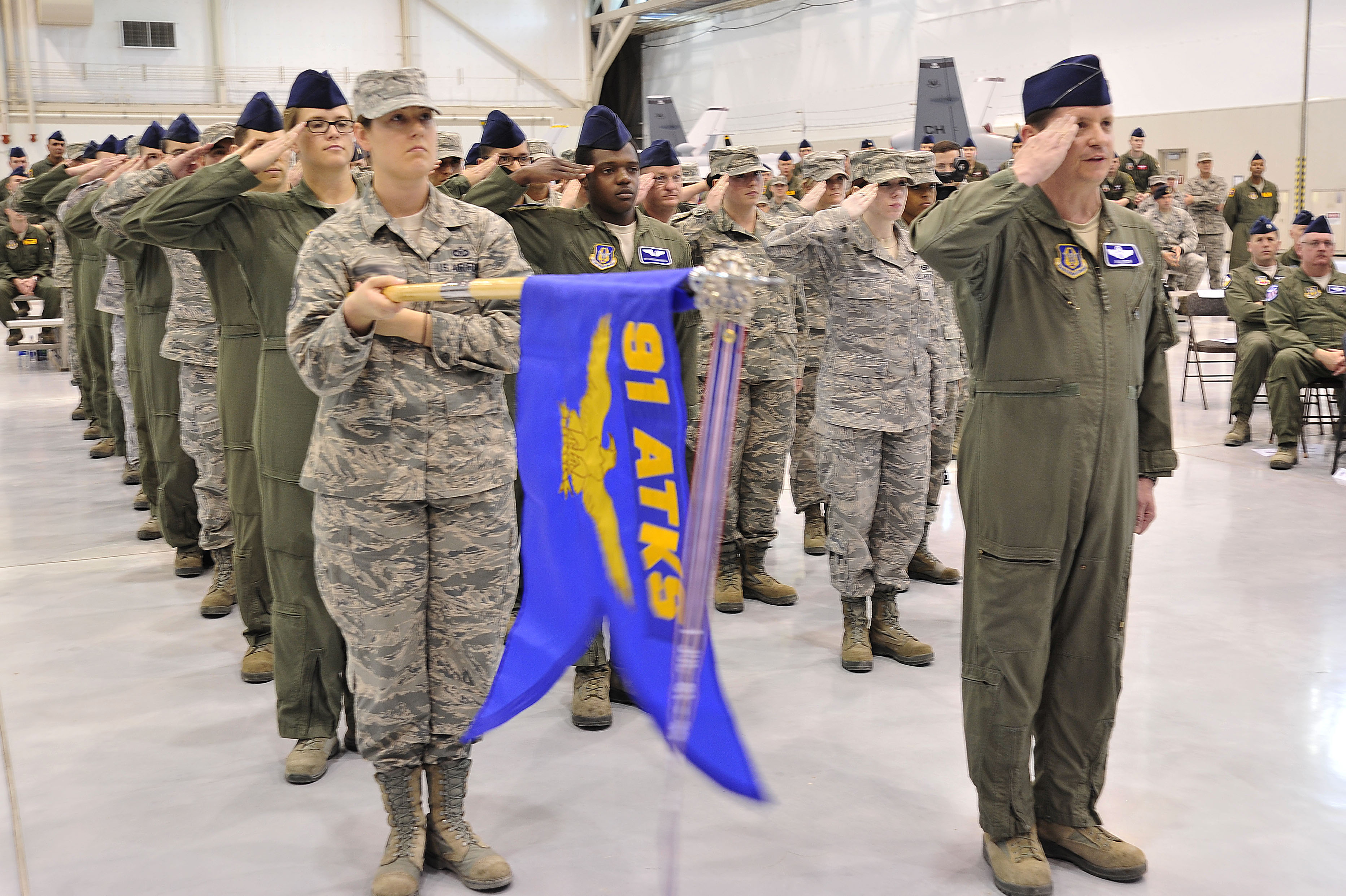 91st Attack Squadron Assumption of Command