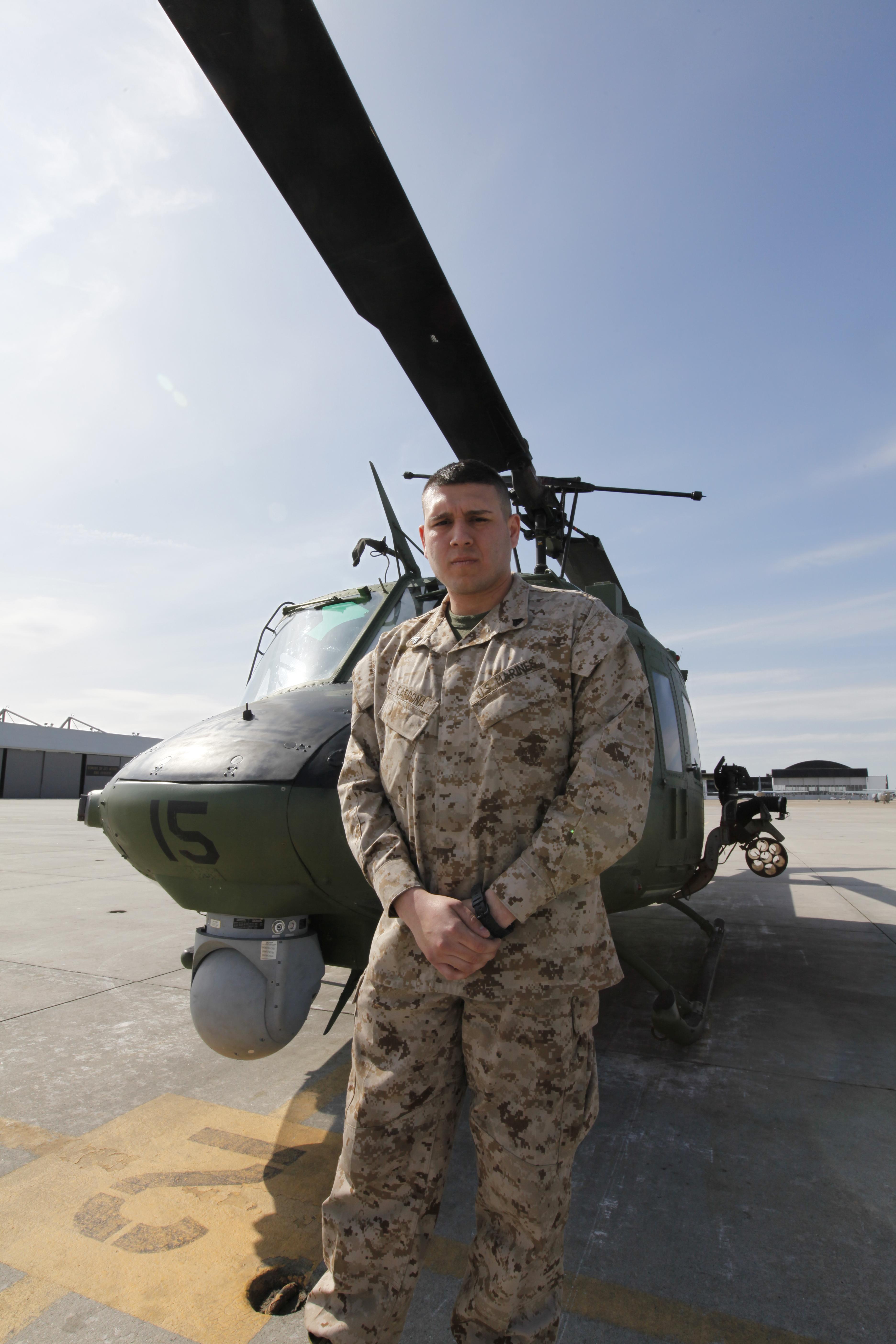 Flyby: Cpl. Fabian Cardona > Marine Corps Air Station Cherry Point > Story