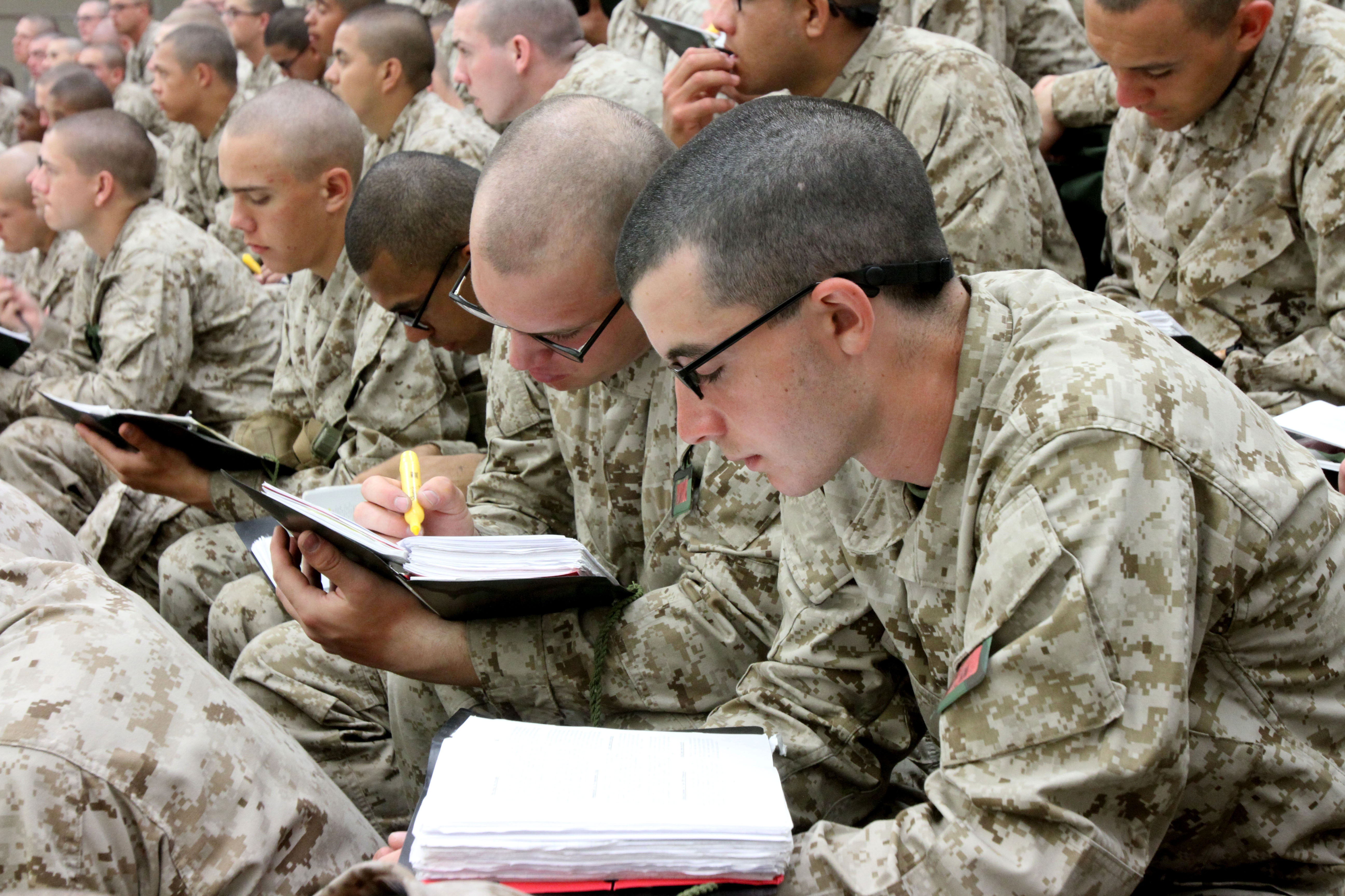 Corps history is major training element