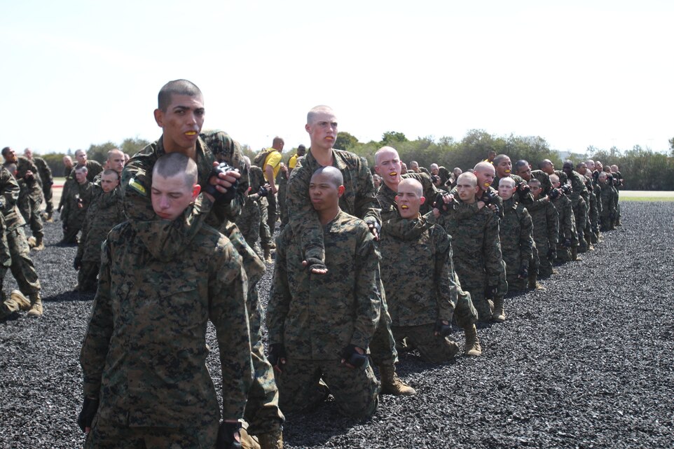 Introducing warrior ethos > Marine Corps Recruit Depot, San Diego > Stories