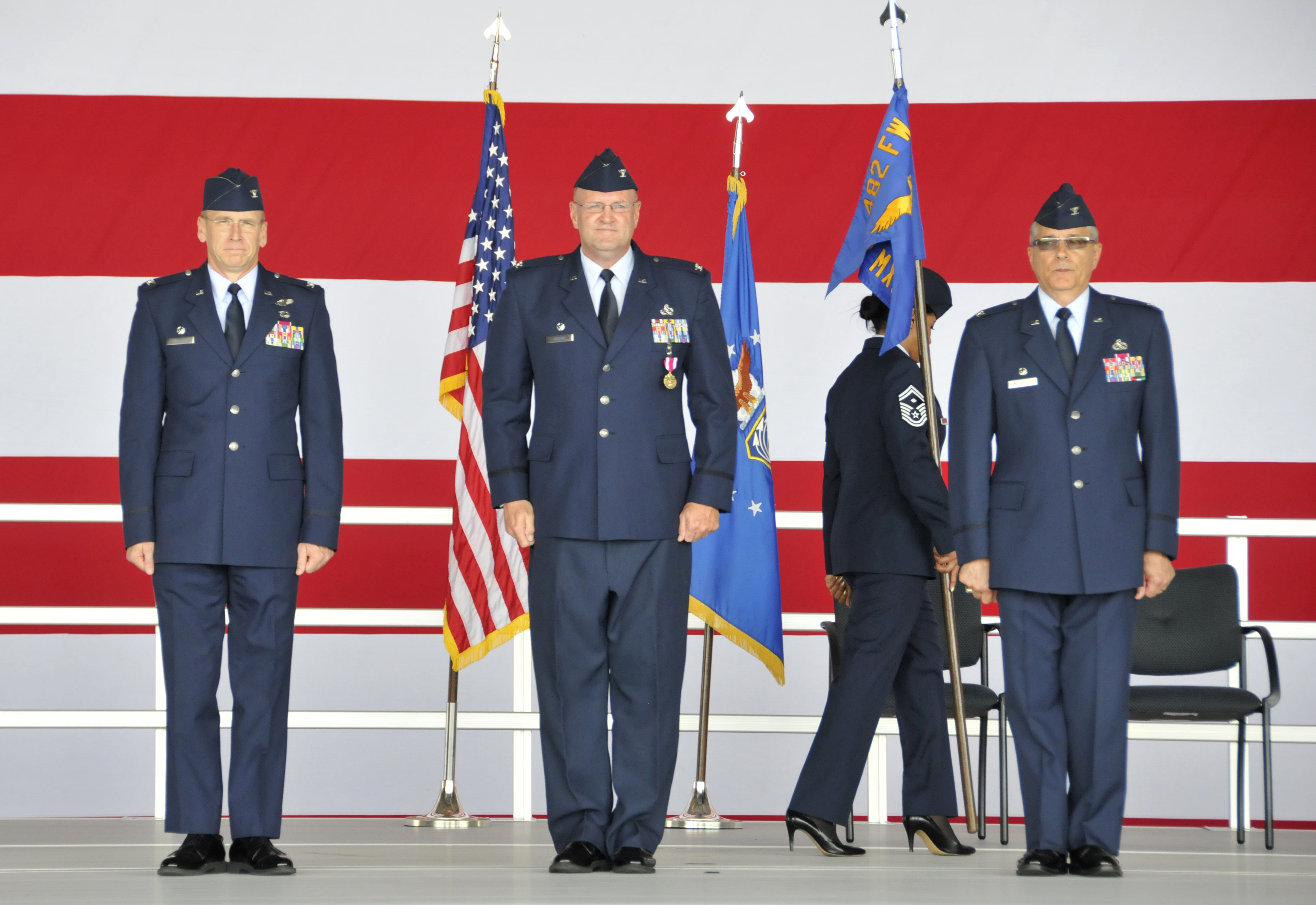 Homestead ARB's 482nd Maintenance Group welcomes new commander ...