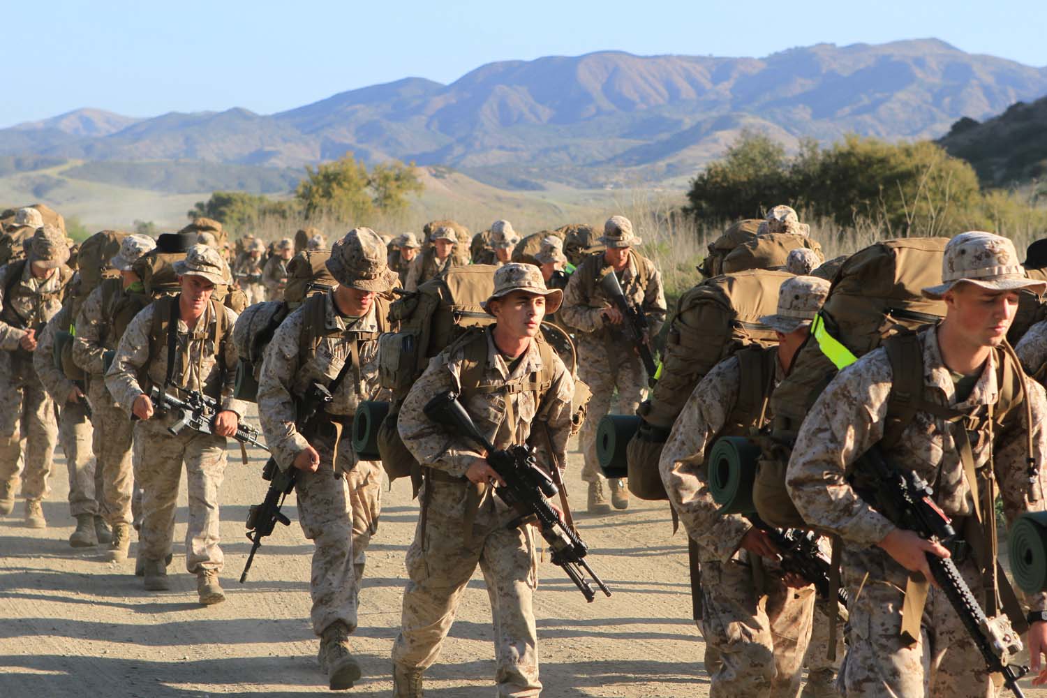 The Professionals’ build camaraderie, strength through endurance hike