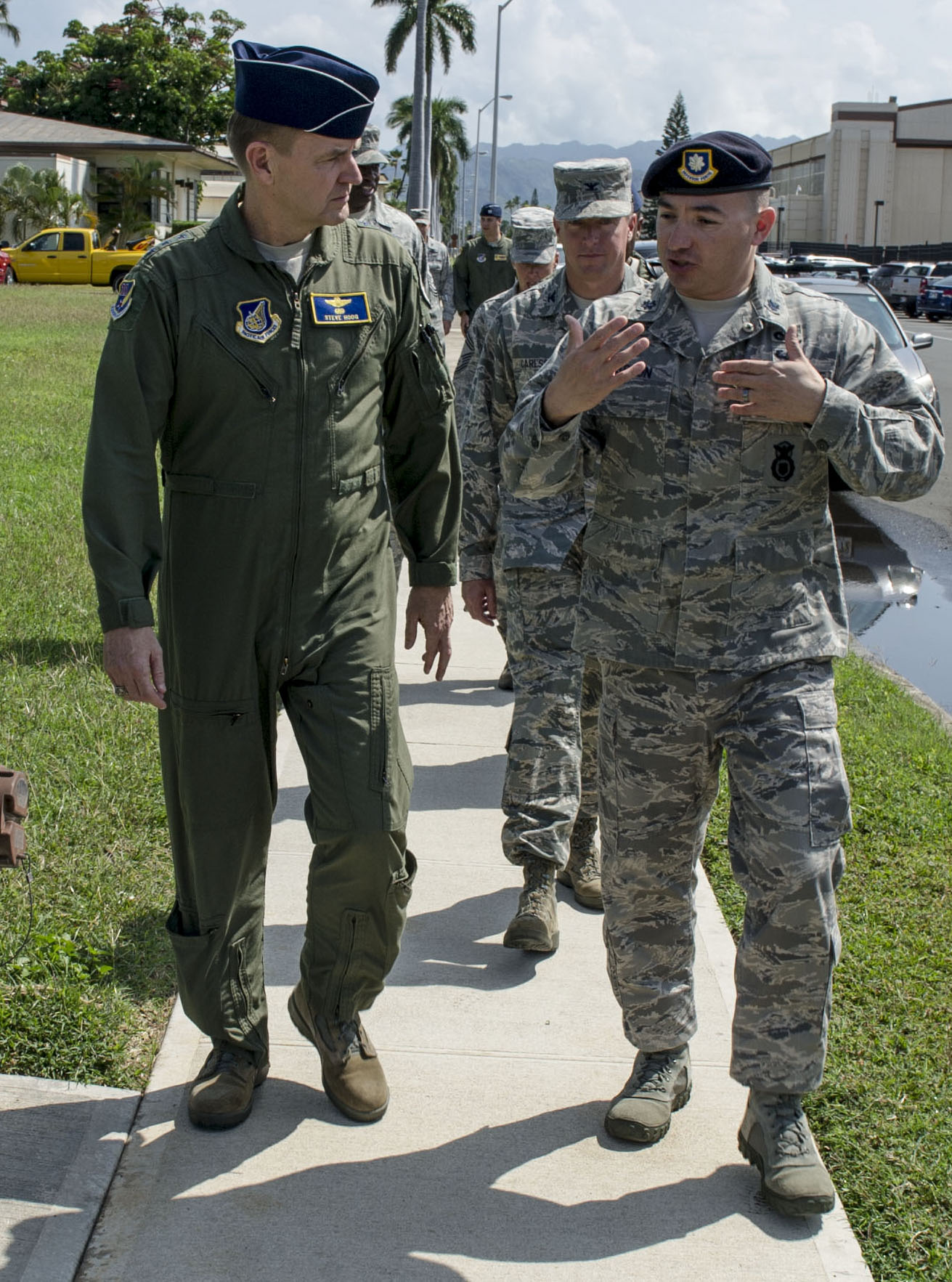 11th AF commander visits Hickam Airmen