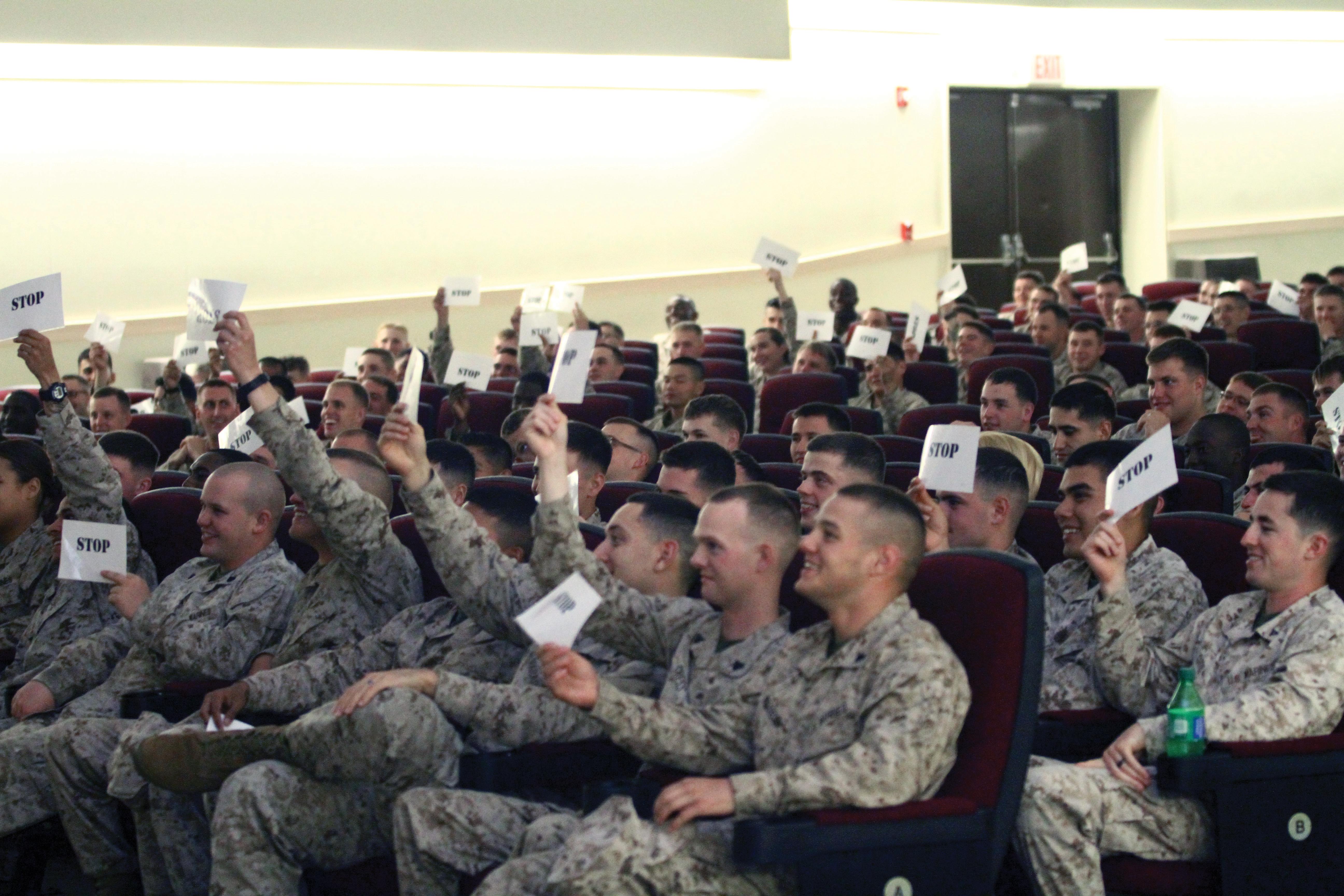 Interactive class raises assault awareness > Marine Corps Installations ...