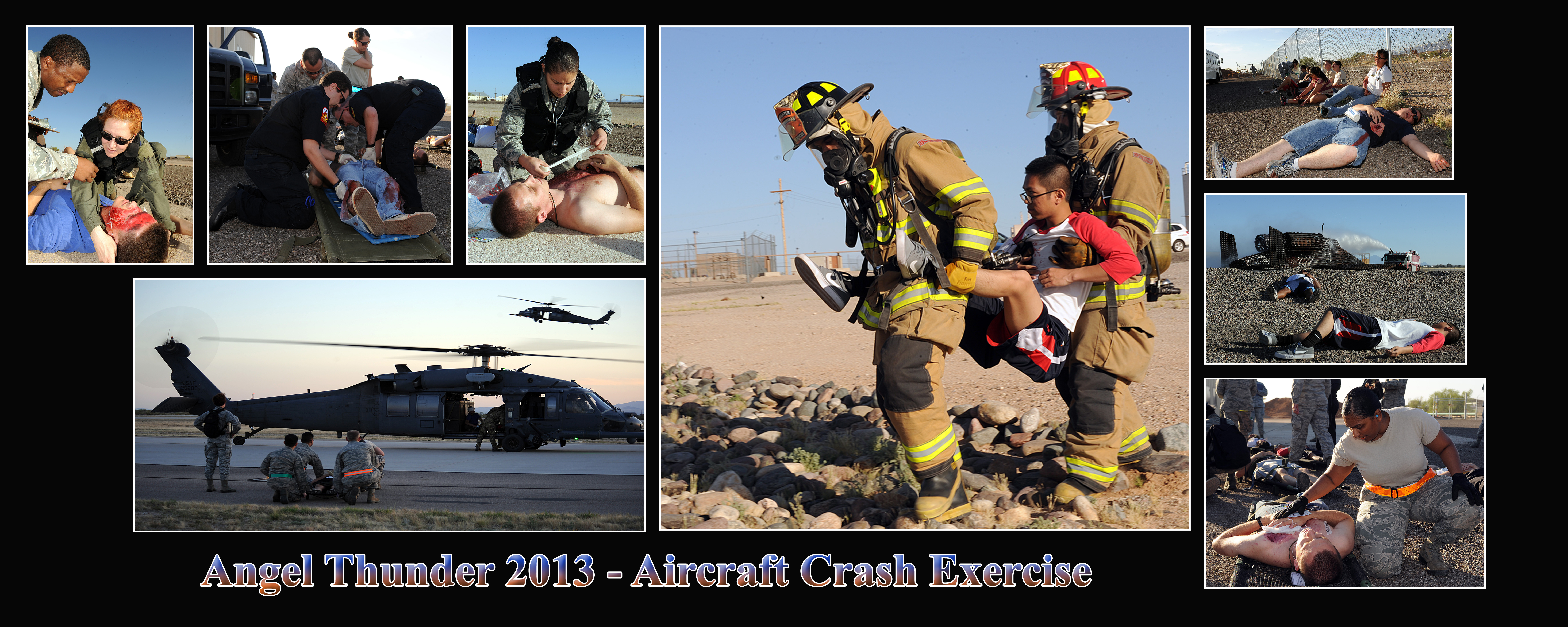 Photos: Angel Thunder 2013 - Aircraft Crash Exercise > Davis-Monthan ...