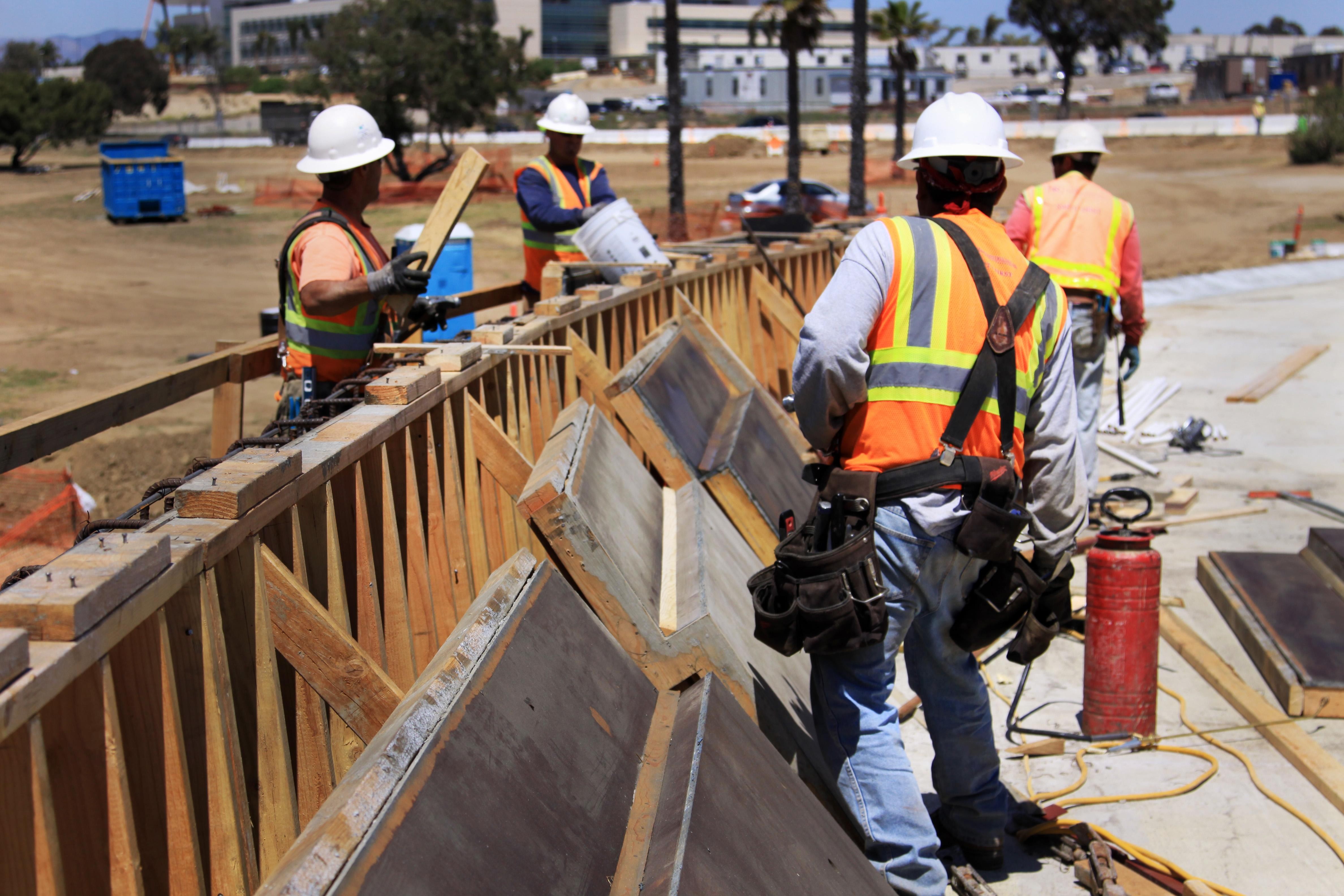 Phase II of main gate cloverleaf construction > Marine Corps Base Camp ...