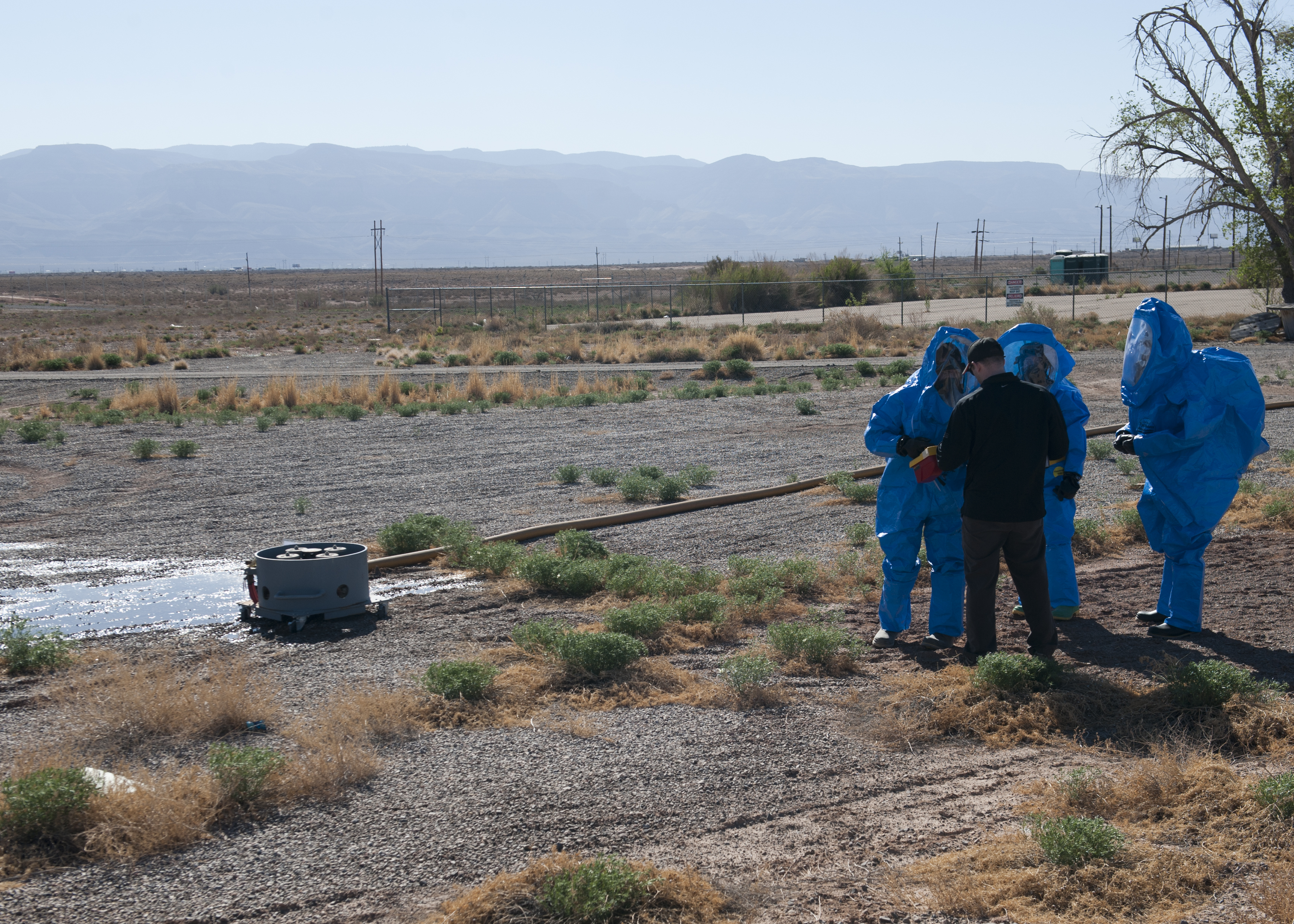 Photos: bioenvironmental training exercise > Air Combat Command ...