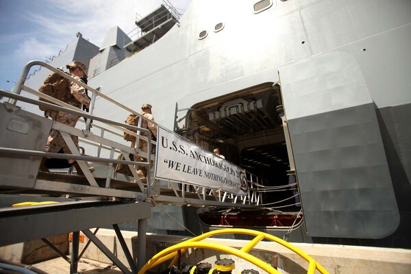 Press Release: USS Anchorage begins journey to Alaska, commissioning ...