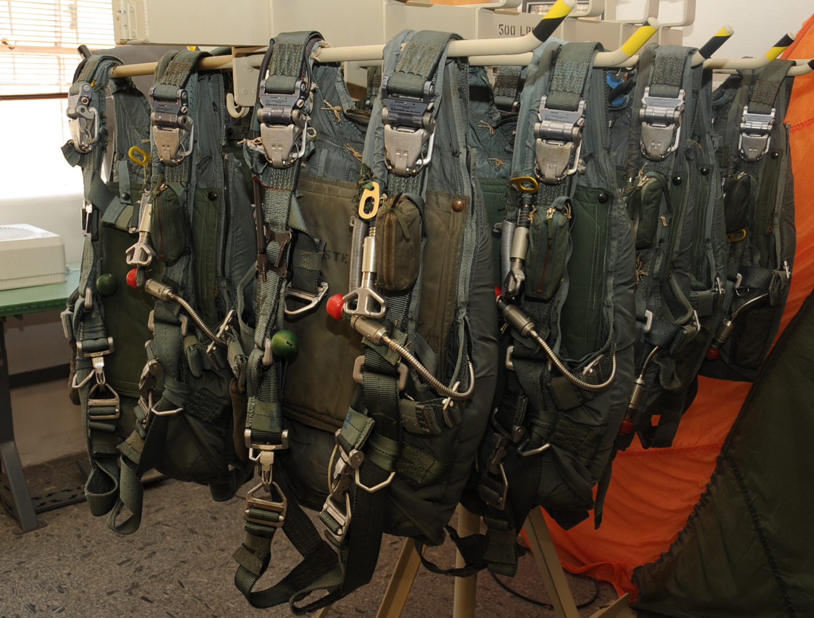 2 OSS parachute shop provides aircrew with life-saving equipment ...