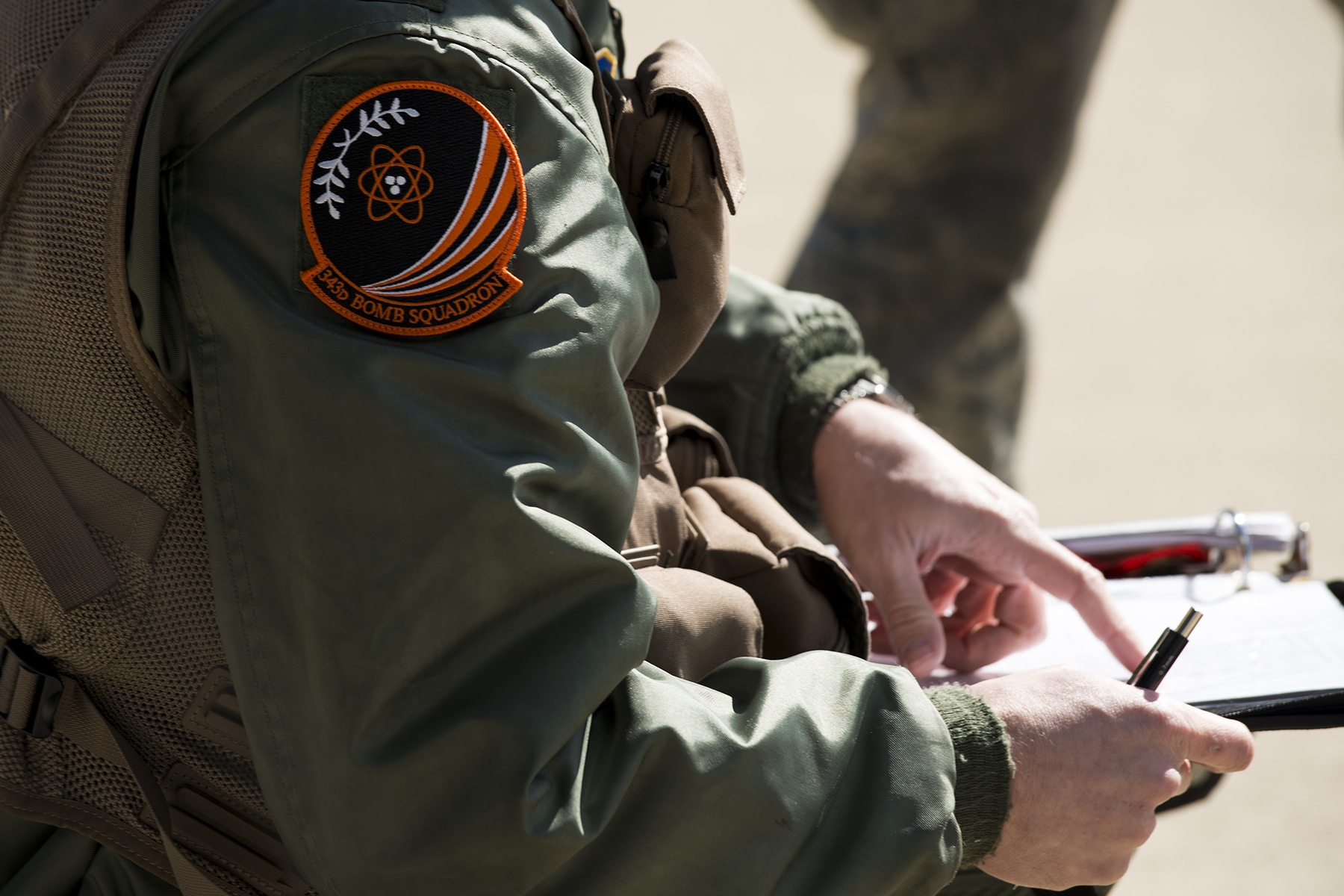 Reserve bomber crew participates in first nuclear exercise