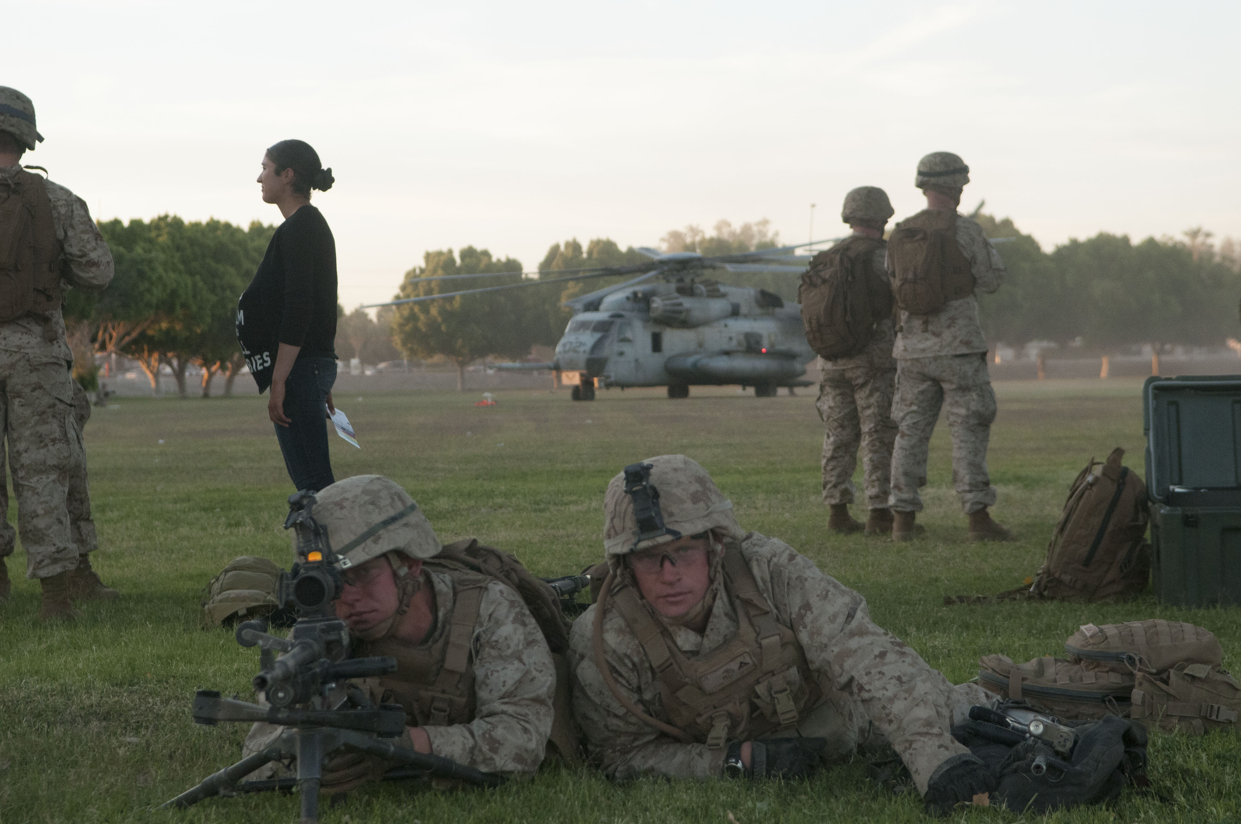 MAWTS-One WTI Course 2-13 conduct simulated Humanitarian Assistance ...