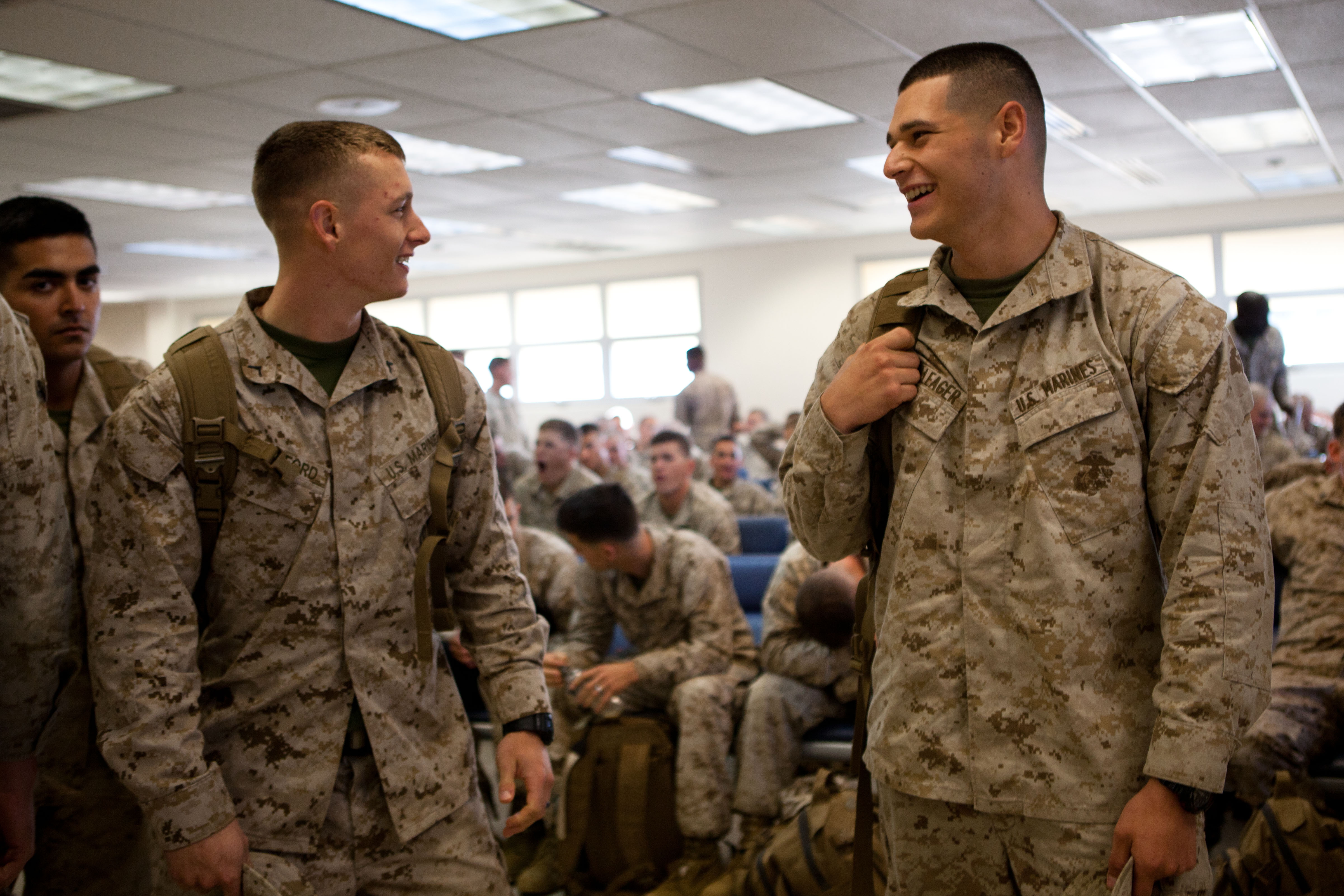 Hawaii Marines Leave for Australia