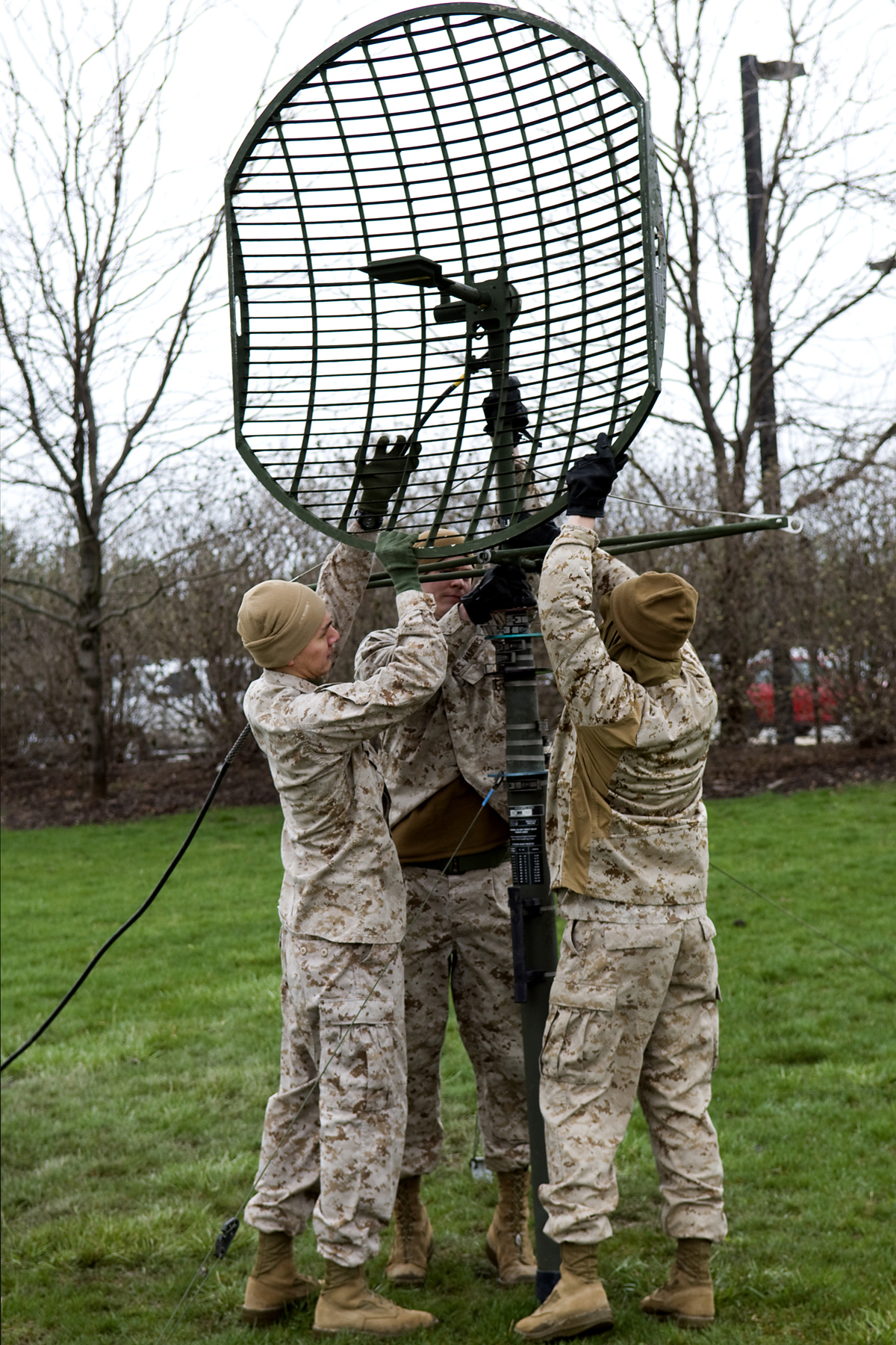 Grissom Marines supply battlefield communication > Grissom Air Reserve ...