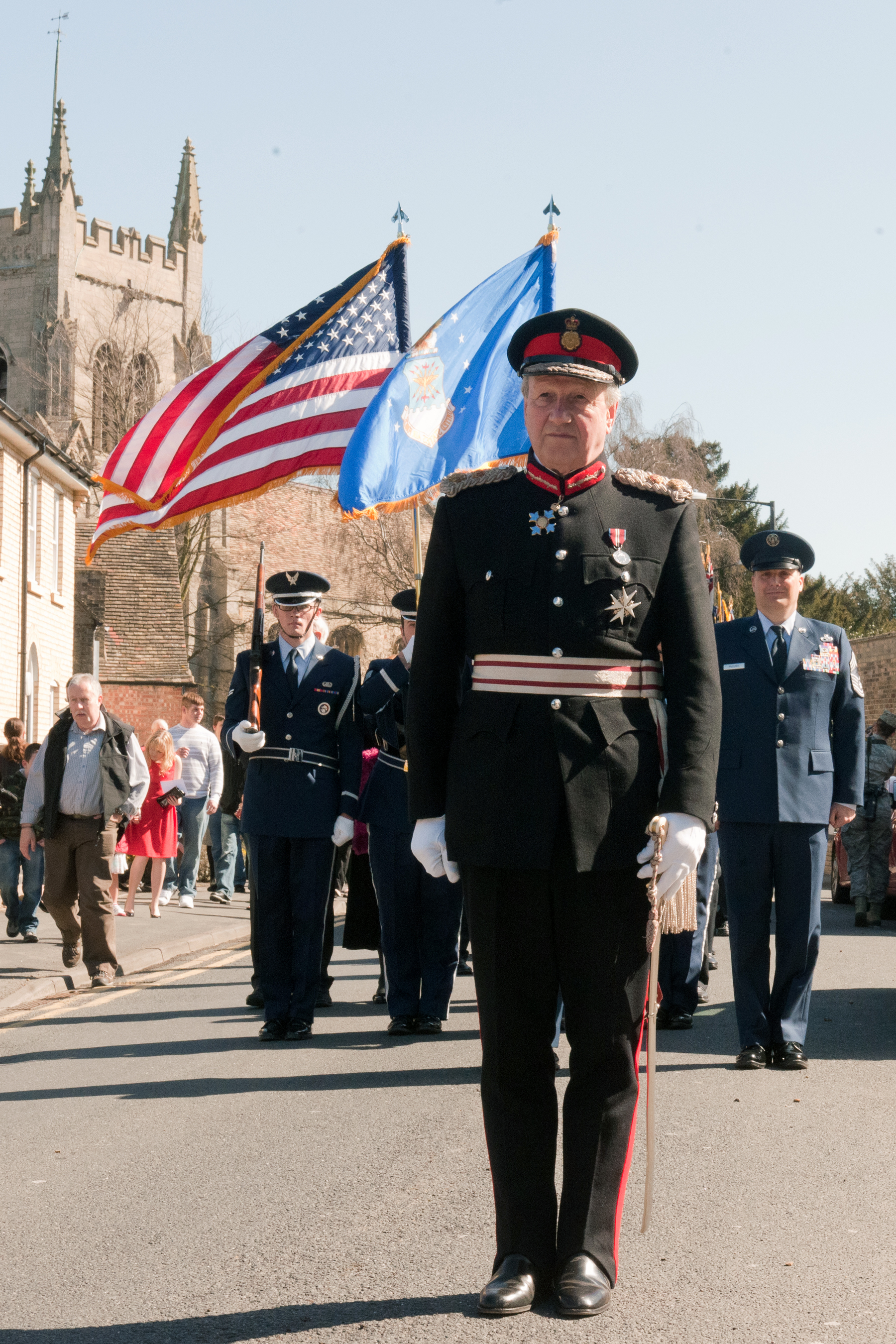 423rd ABG presented with ancient honor allowing them privilege of ...
