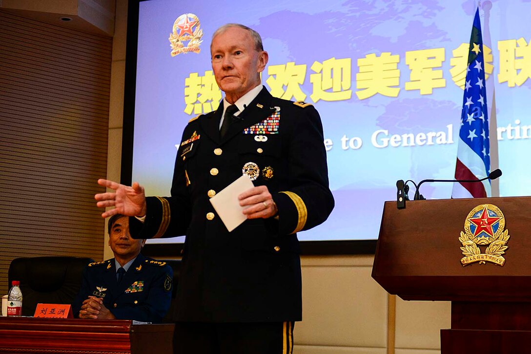 U.S. Army Gen. Martin E. Dempsey, chairman of the Joint Chiefs of Staff ...