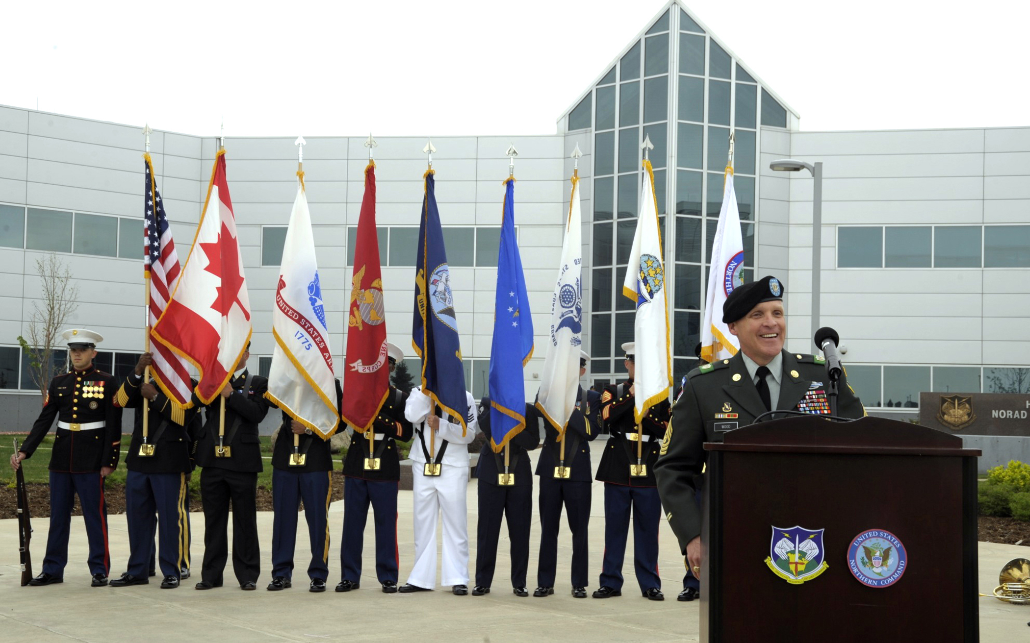 Command Sgt. Maj. Daniel R. Wood, NORAD and U.S. Northern Command ...