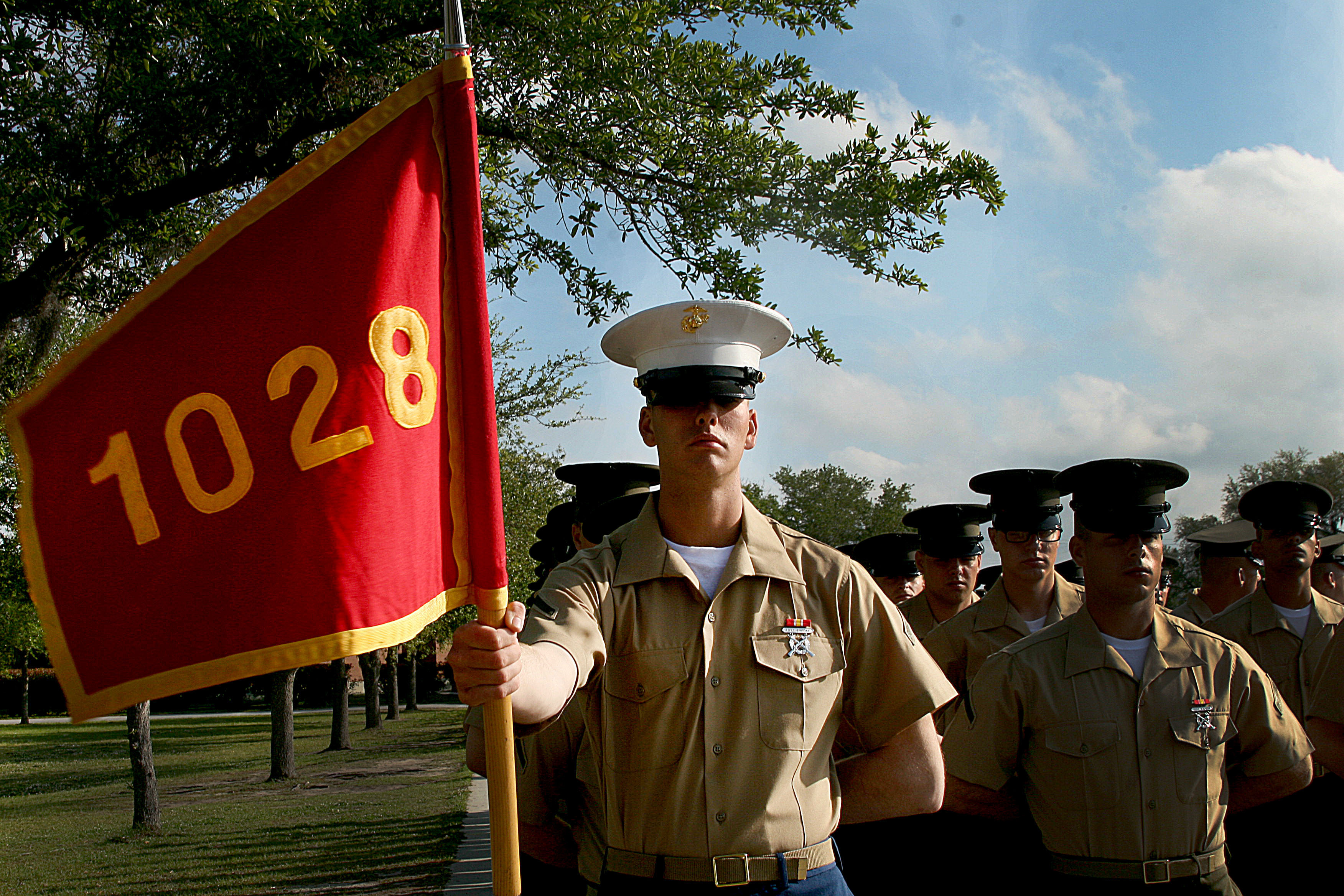Alabama Marine Graduates as Platoon Honor Graduate