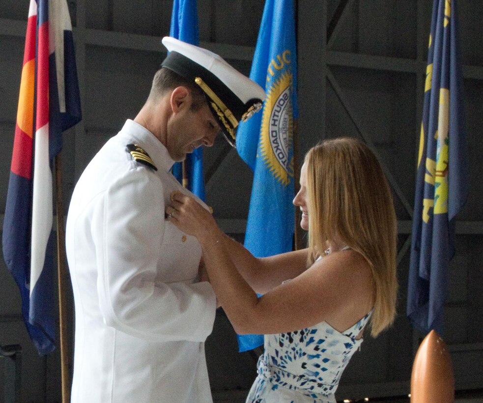 E Komo Mai Commander! Nowicki relieves Thoroman as commanding officer ...