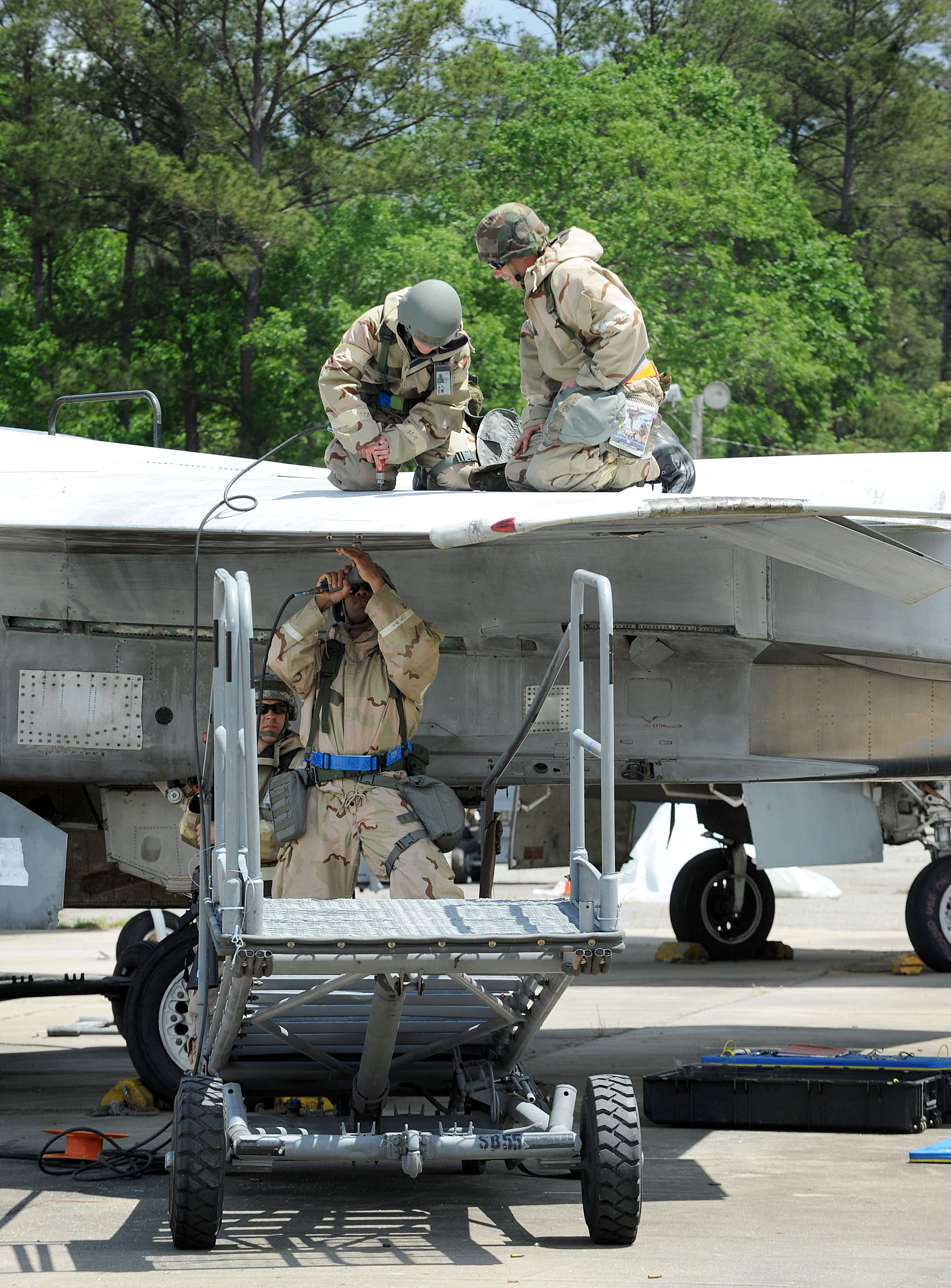 Realistic training simulates host of scenarios for battle damage unit ...