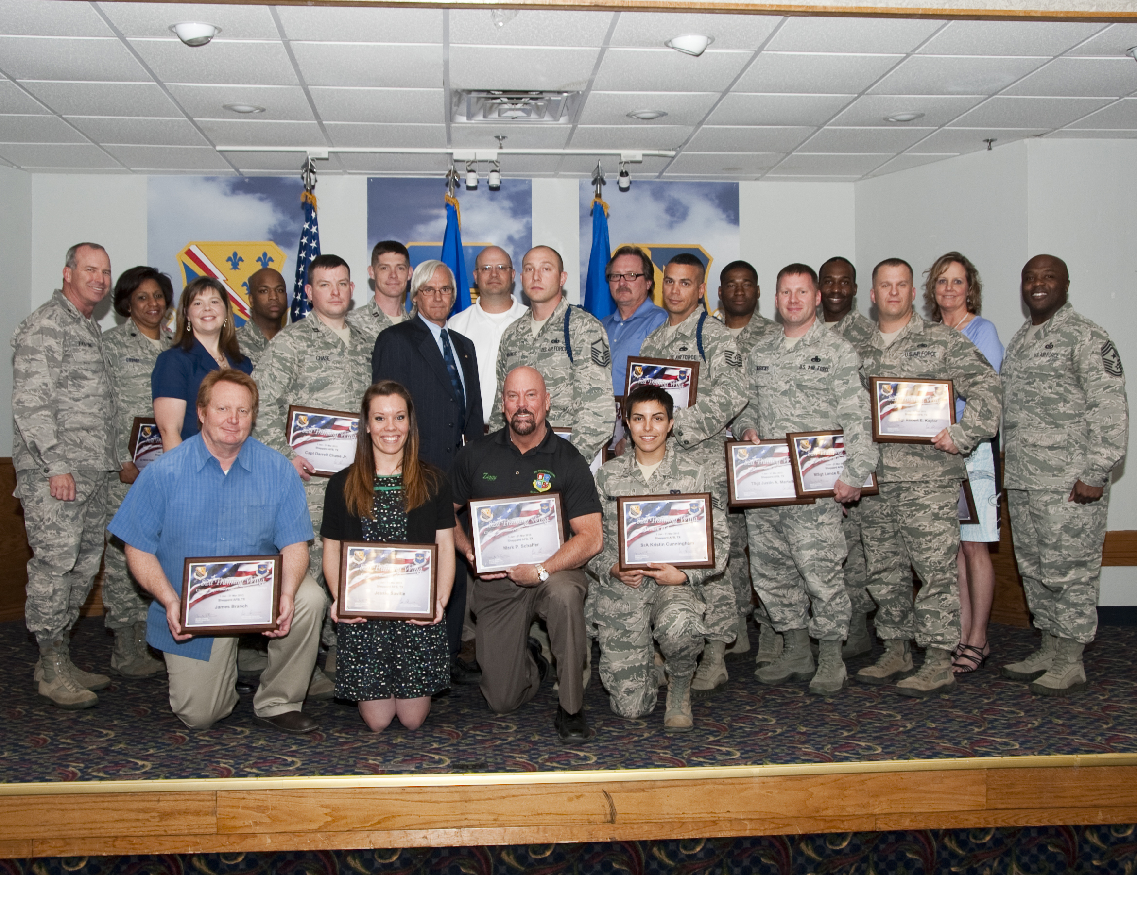 82nd TRW announces quarterly award winners > Sheppard Air Force Base ...