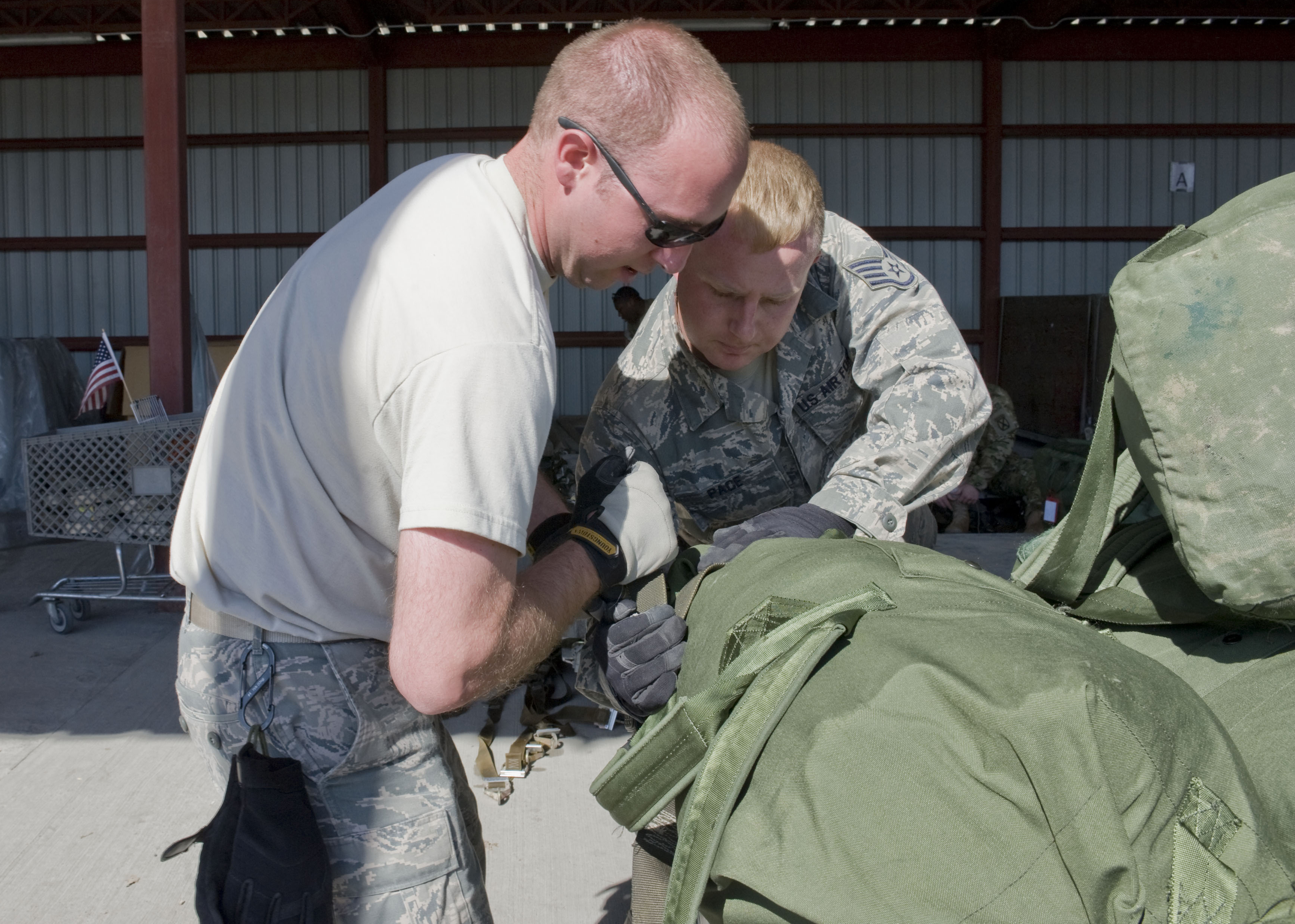 Now boarding: PAX terminal keeps troops moving onward > Air Mobility ...