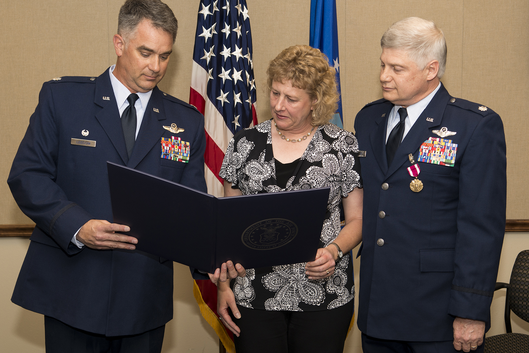 Lt. Col. Rick Holt retires